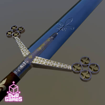 Claymore Longsword - Daz Content by dwrgames