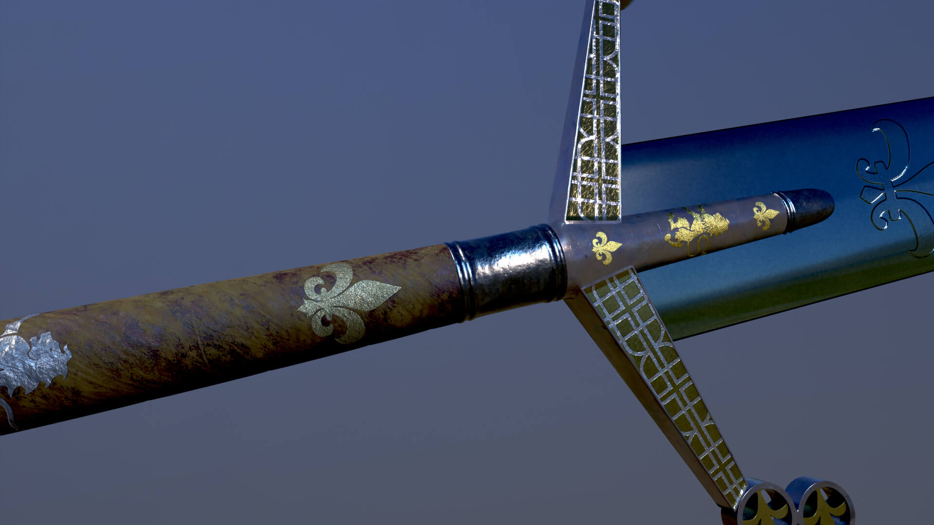 Claymore Longsword - 3D Model by dwrgames