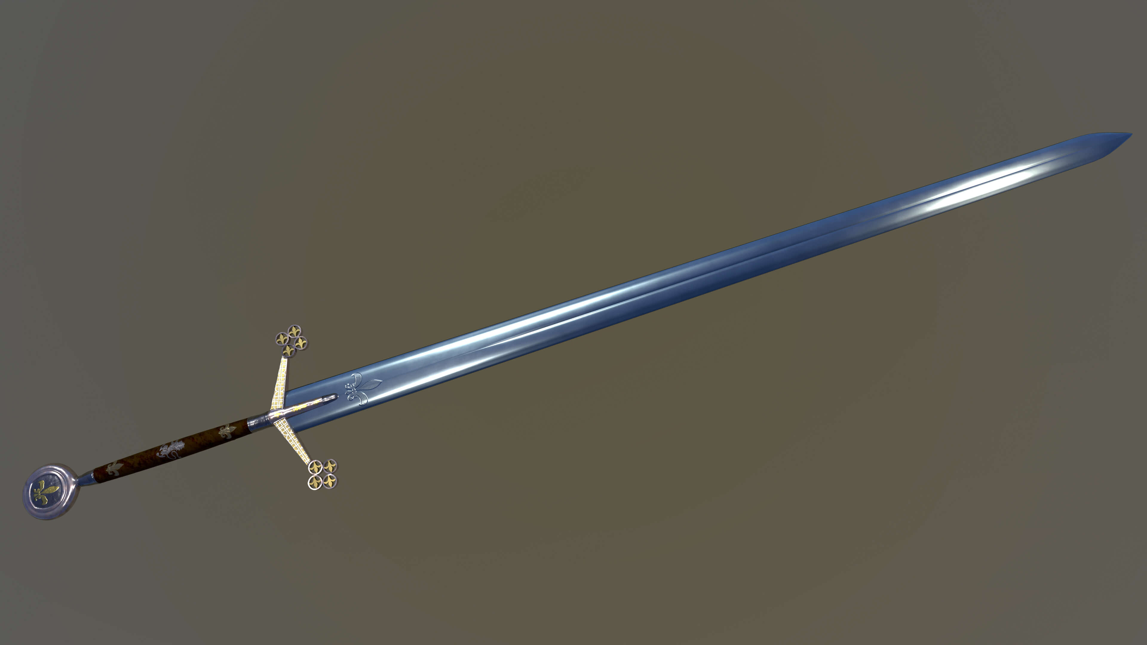 Claymore Longsword - 3D Model by dwrgames