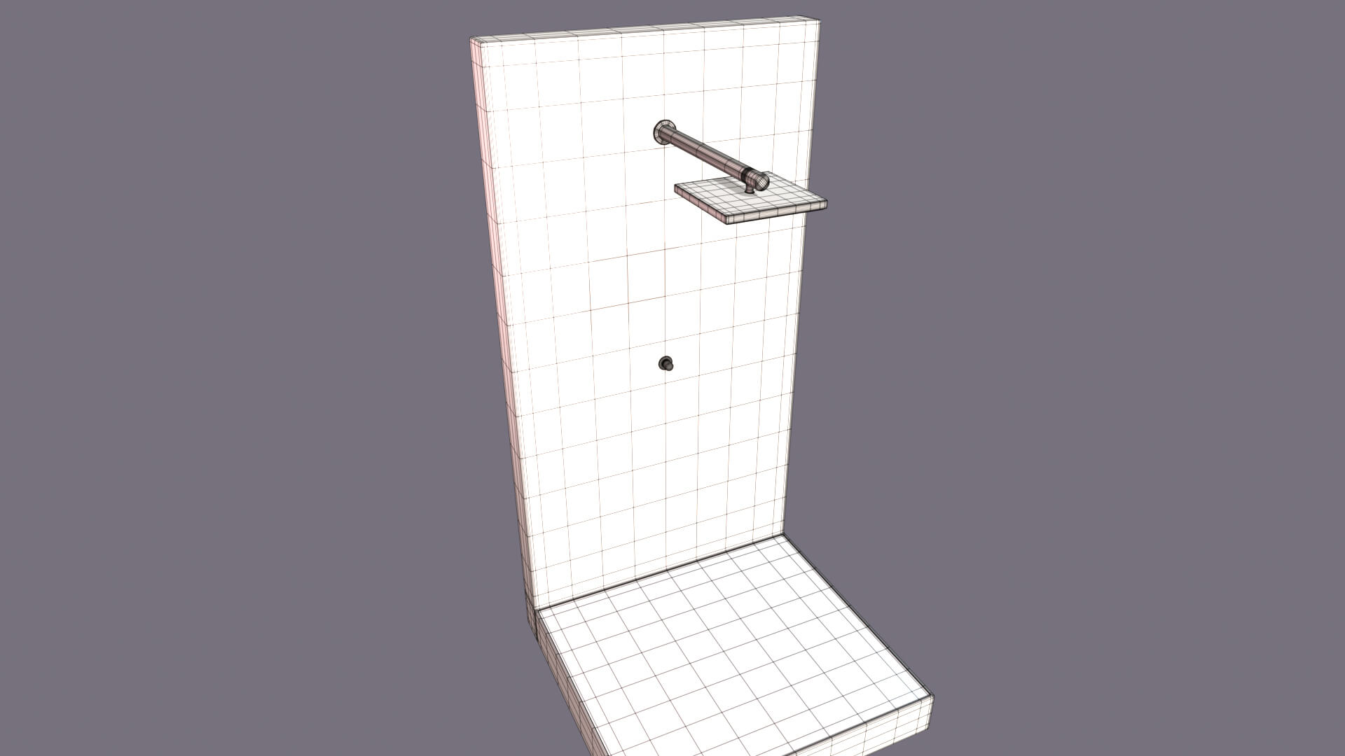 Outdoor Backyard Shower - 3D Model by dwrgames
