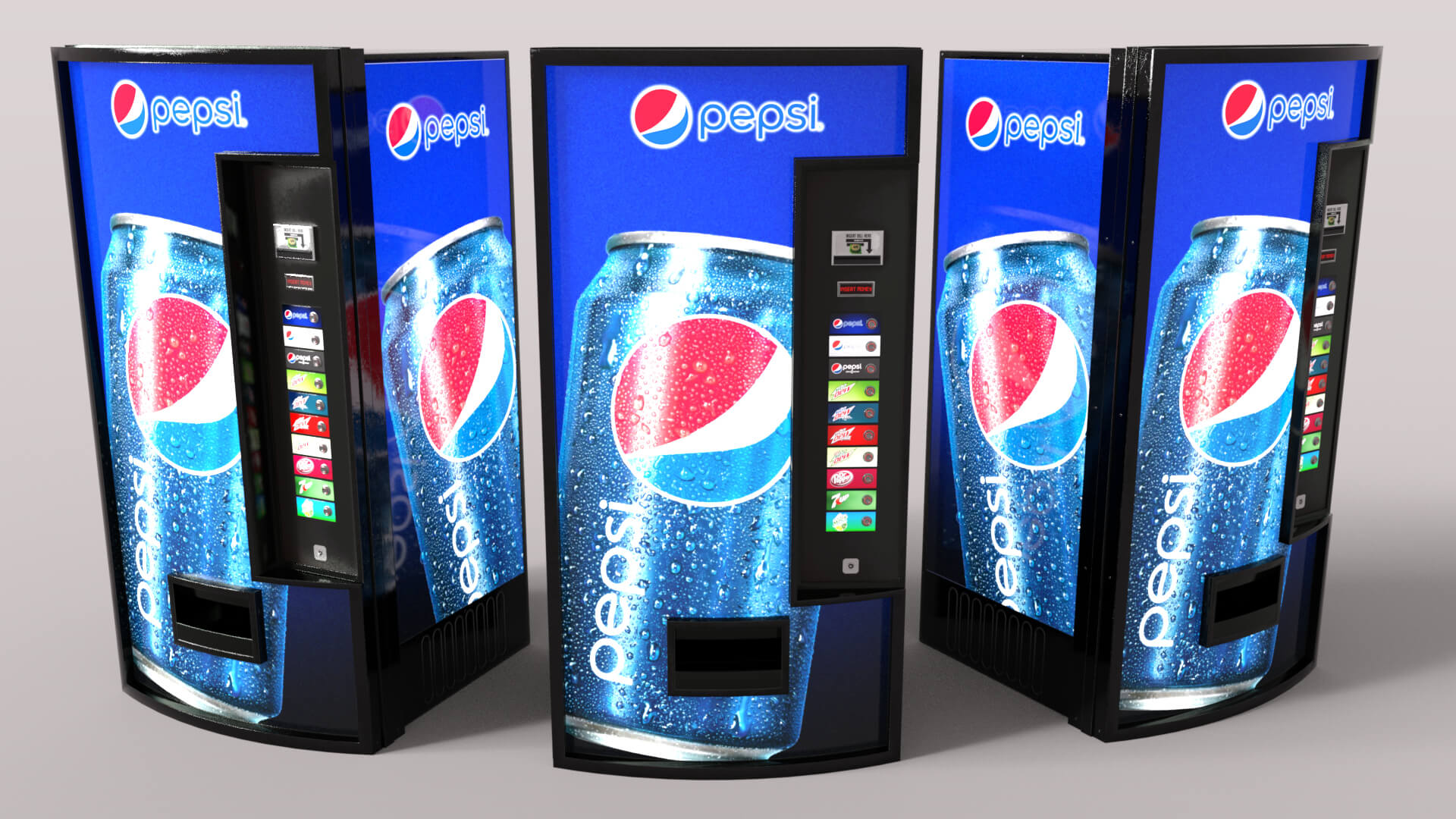 Pepsi Vending Machine (Material Pack) - Daz Content by dwrgames