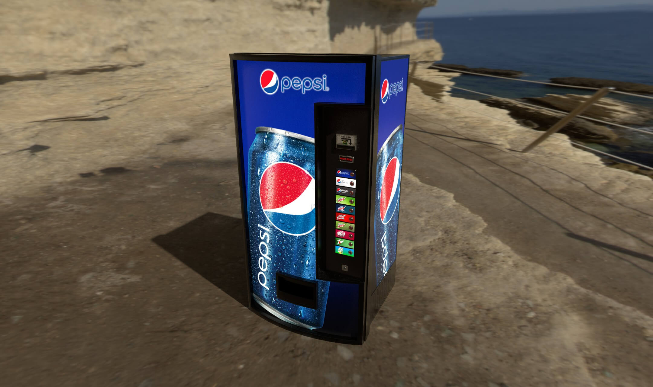 Pepsi Vending Machine (Material Pack) - Daz Content by dwrgames
