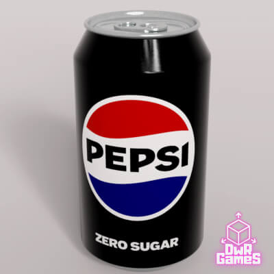 Pepsi Zero - Soda Can Material Daz Content by dwrgames