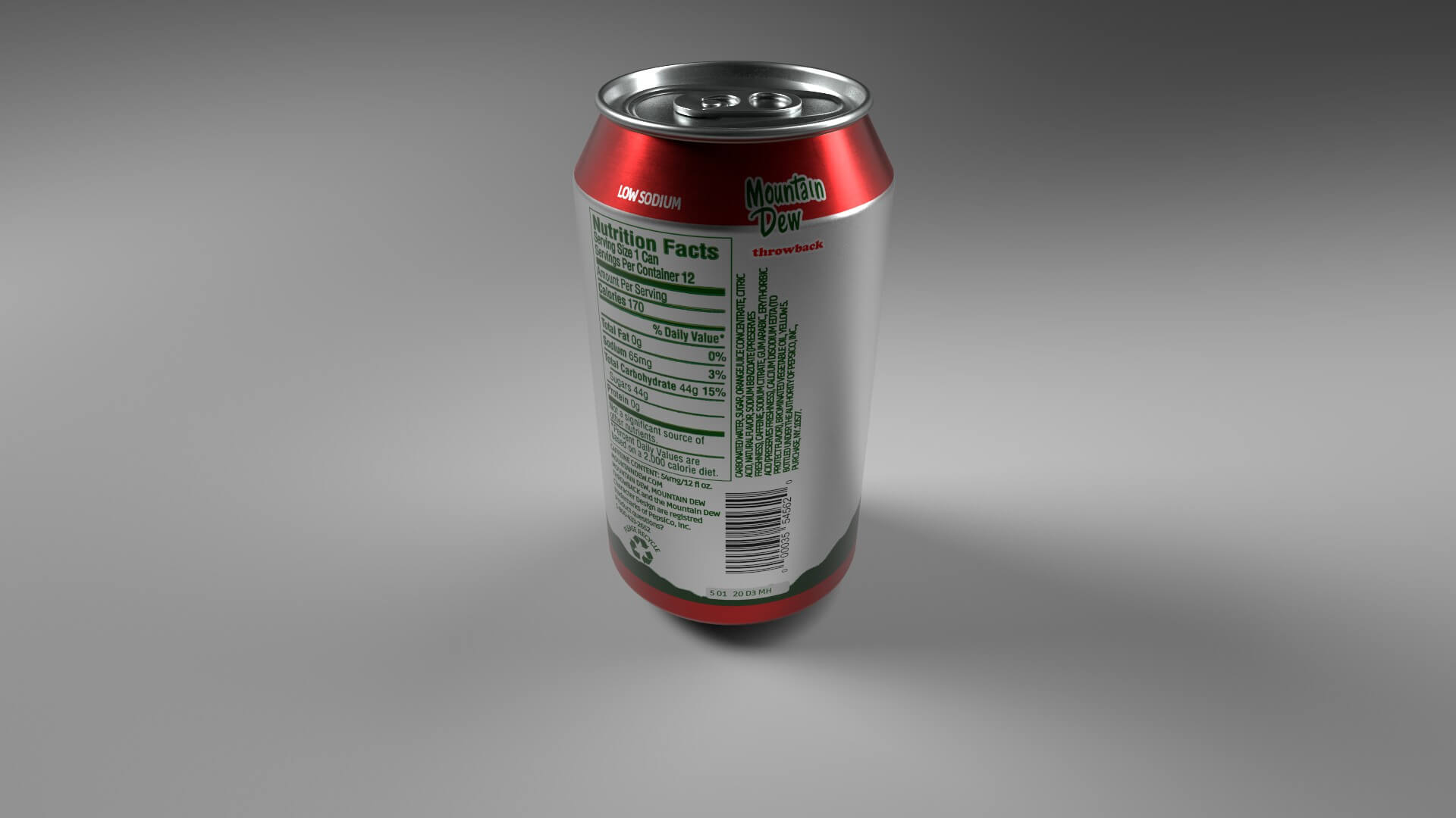 Mountain Dew Throwback Dose