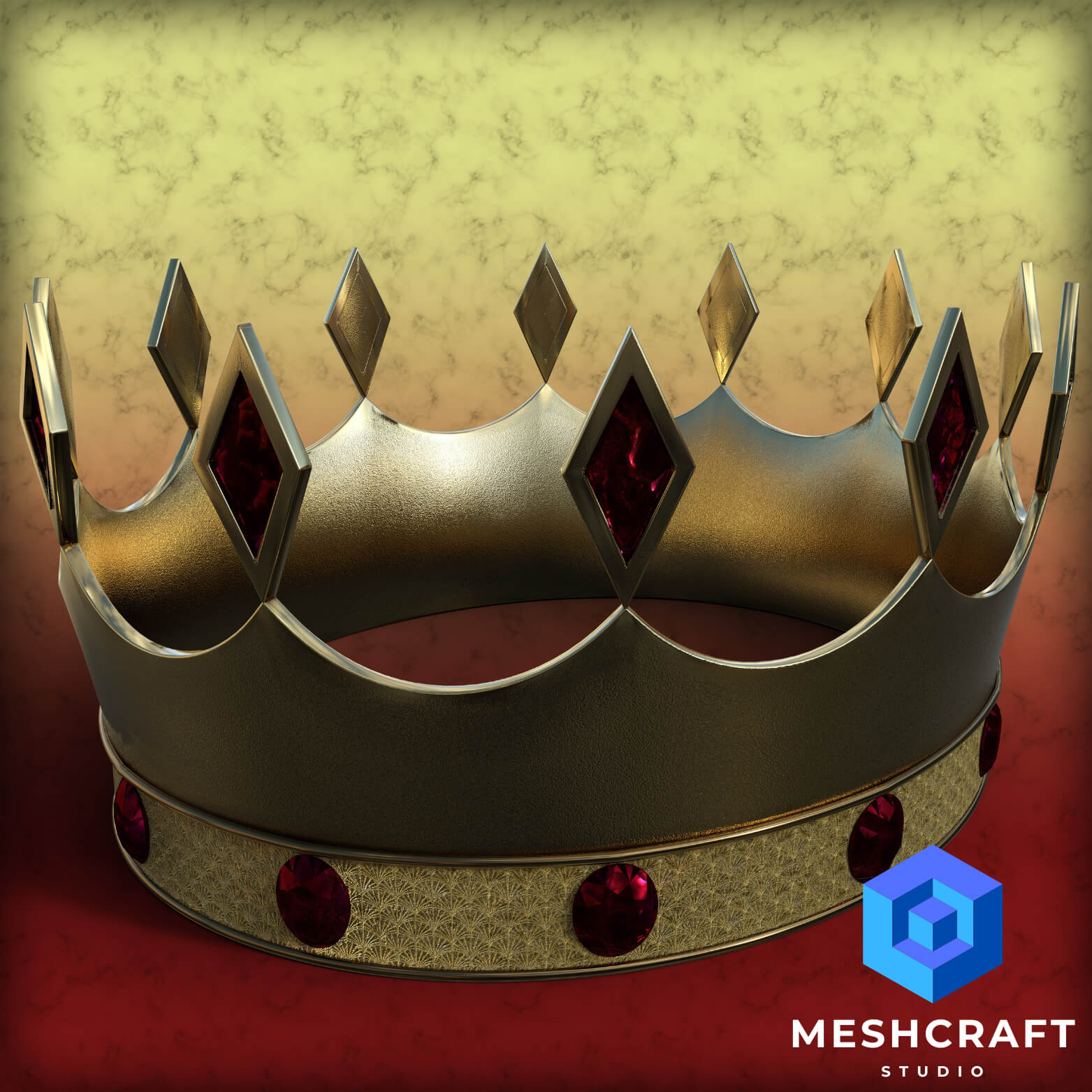 Royal Crown (Wearable) - Daz Content by dwrgames