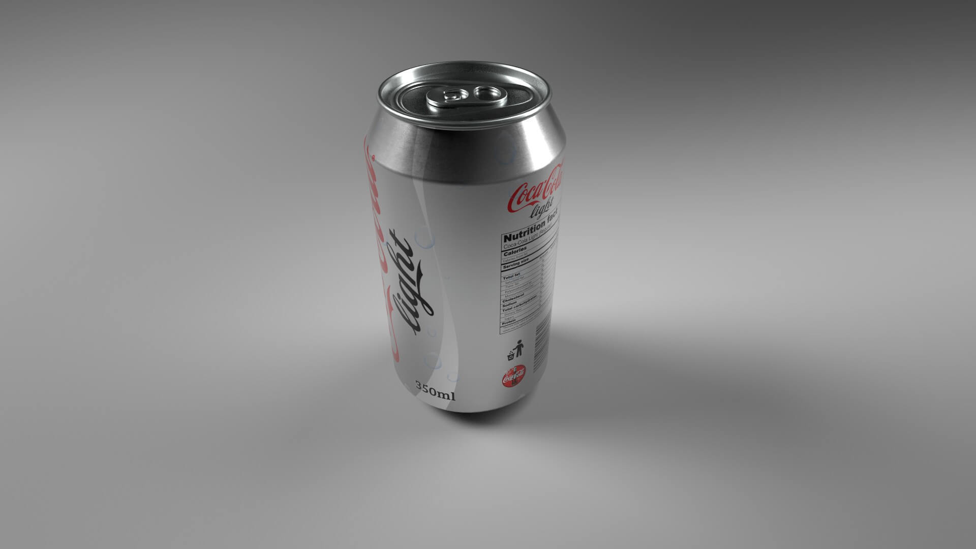 Real Soda Can Material Pack (Coca-Cola Collection) Daz Content by dwrgames