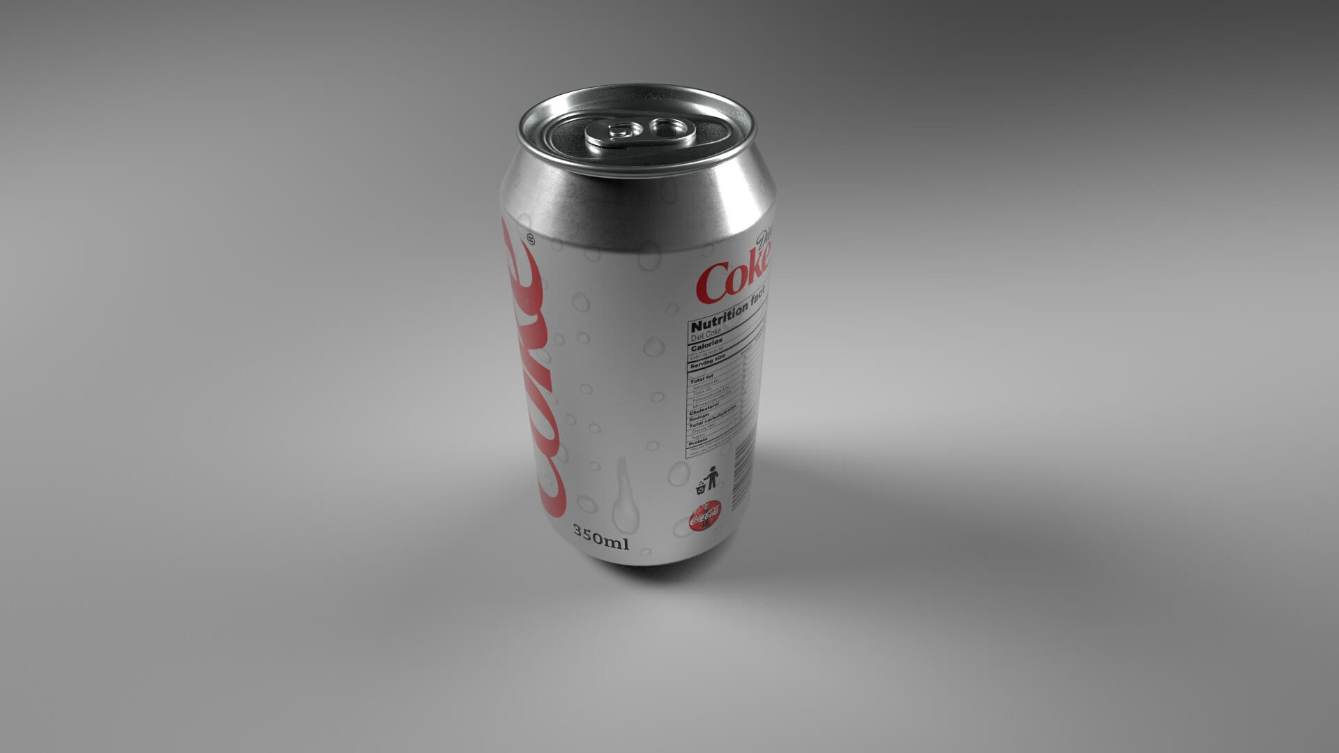 Real Soda Can Material Pack (Coca-Cola Collection) Daz Content by dwrgames