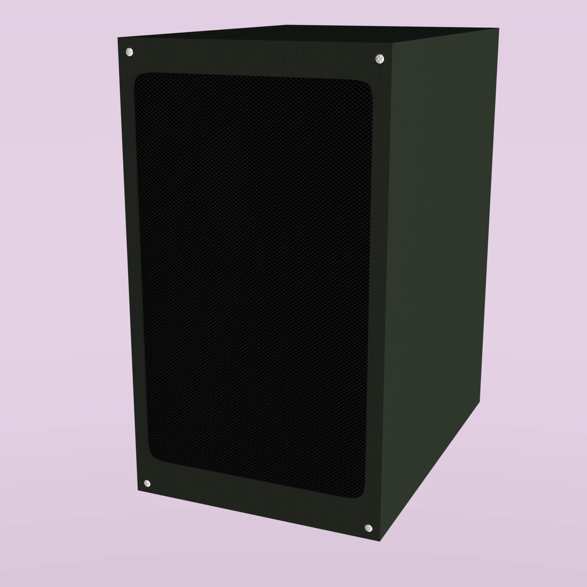 Speaker Box (6 Color Variations) - Free Daz Content by dwrgames
