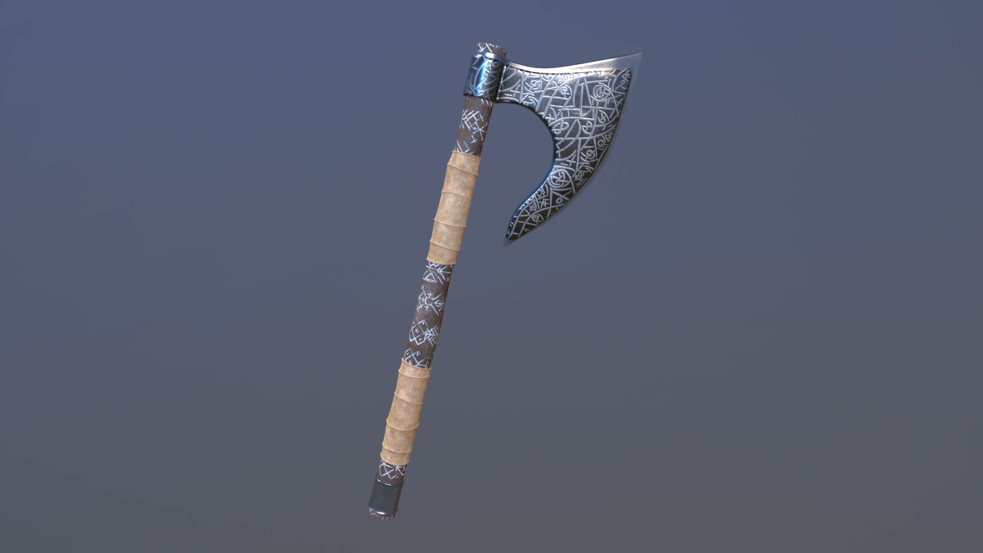 Viking Rune Ax - Daz Content by dwrgames