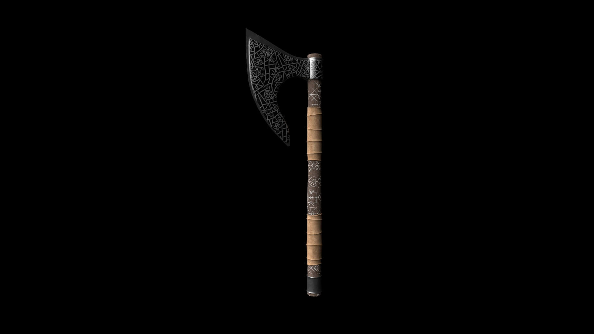 Viking Rune Ax - Daz Content by dwrgames