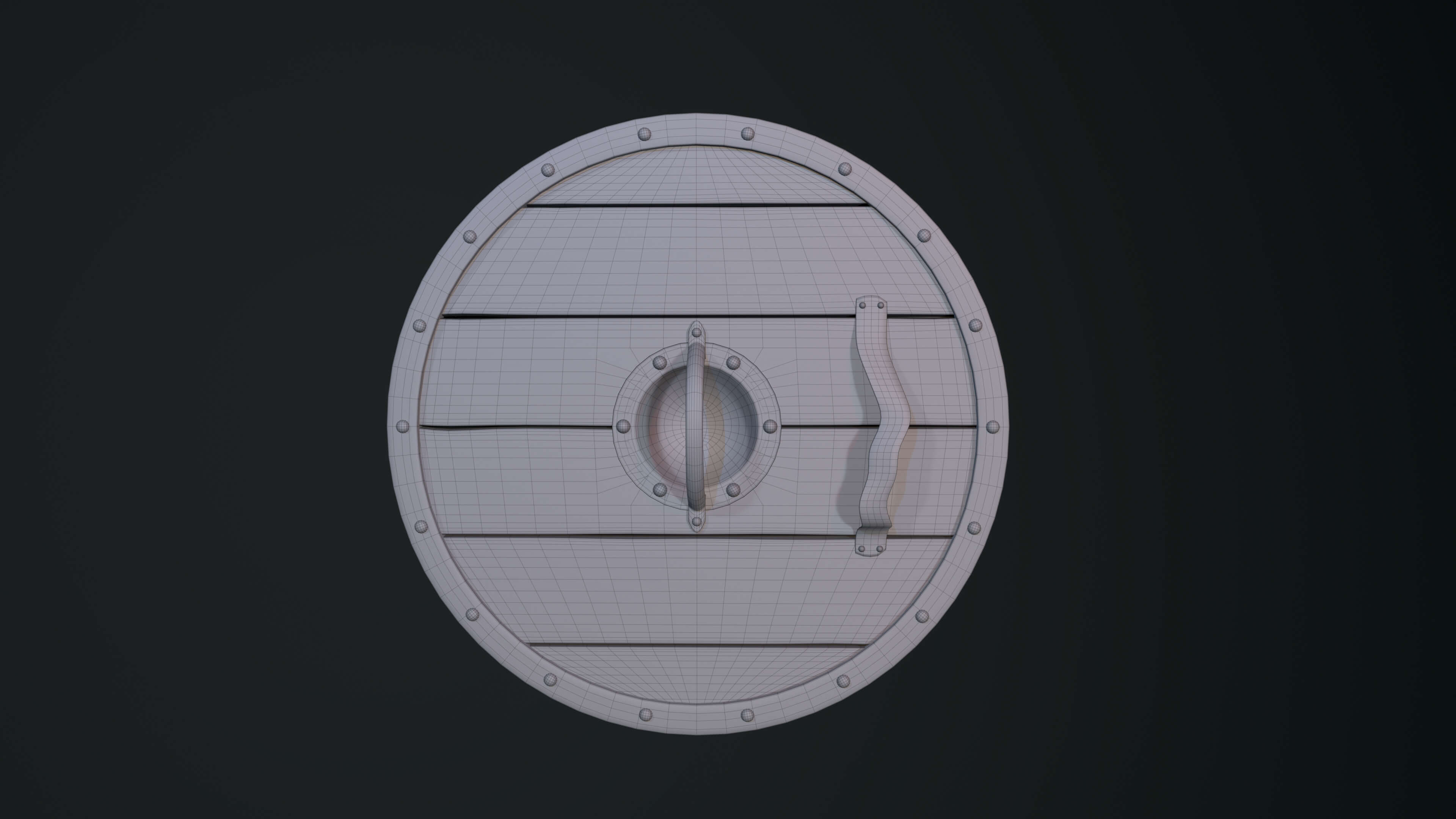 Viking Shield - Free 3D Model by dwrgames