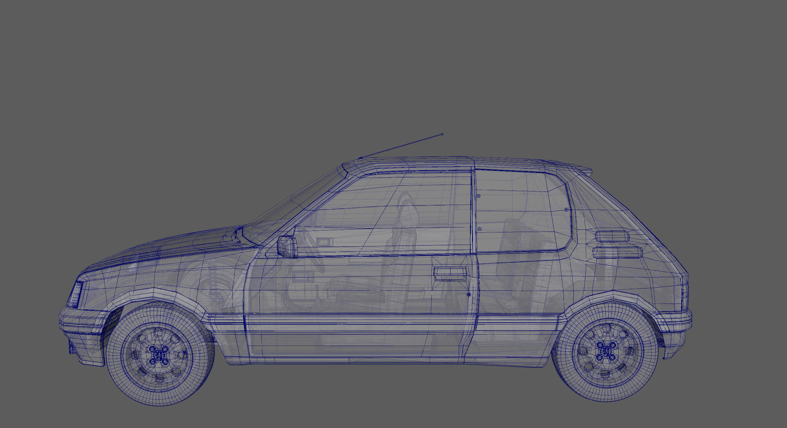 Peugeot 205 GTI - 3D Model by dylannj