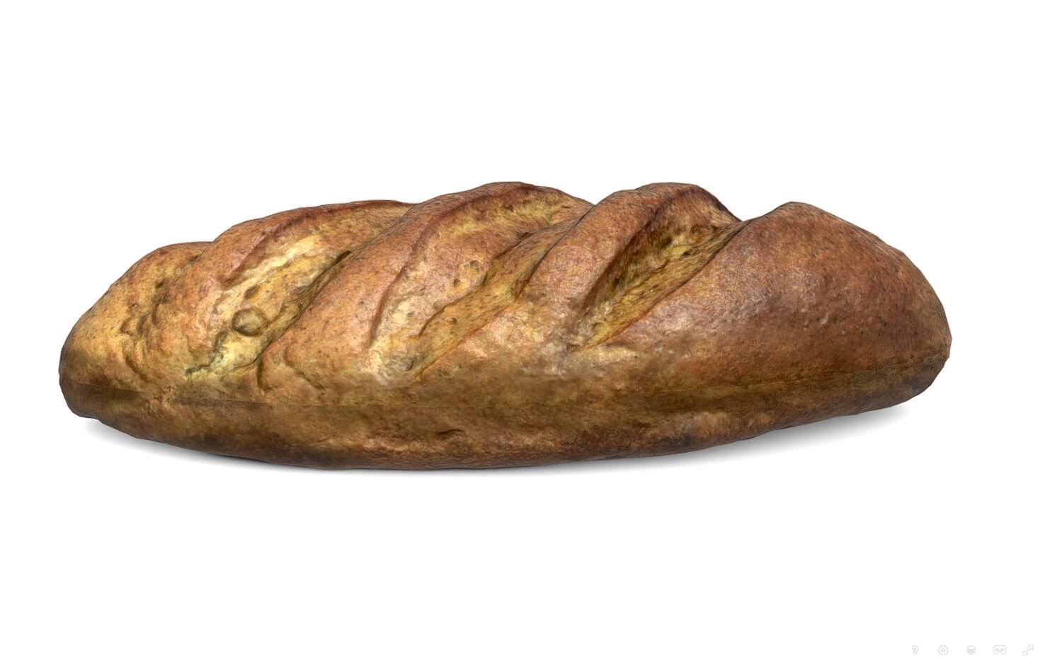 Bread Loaf - 3D Model by e_mod