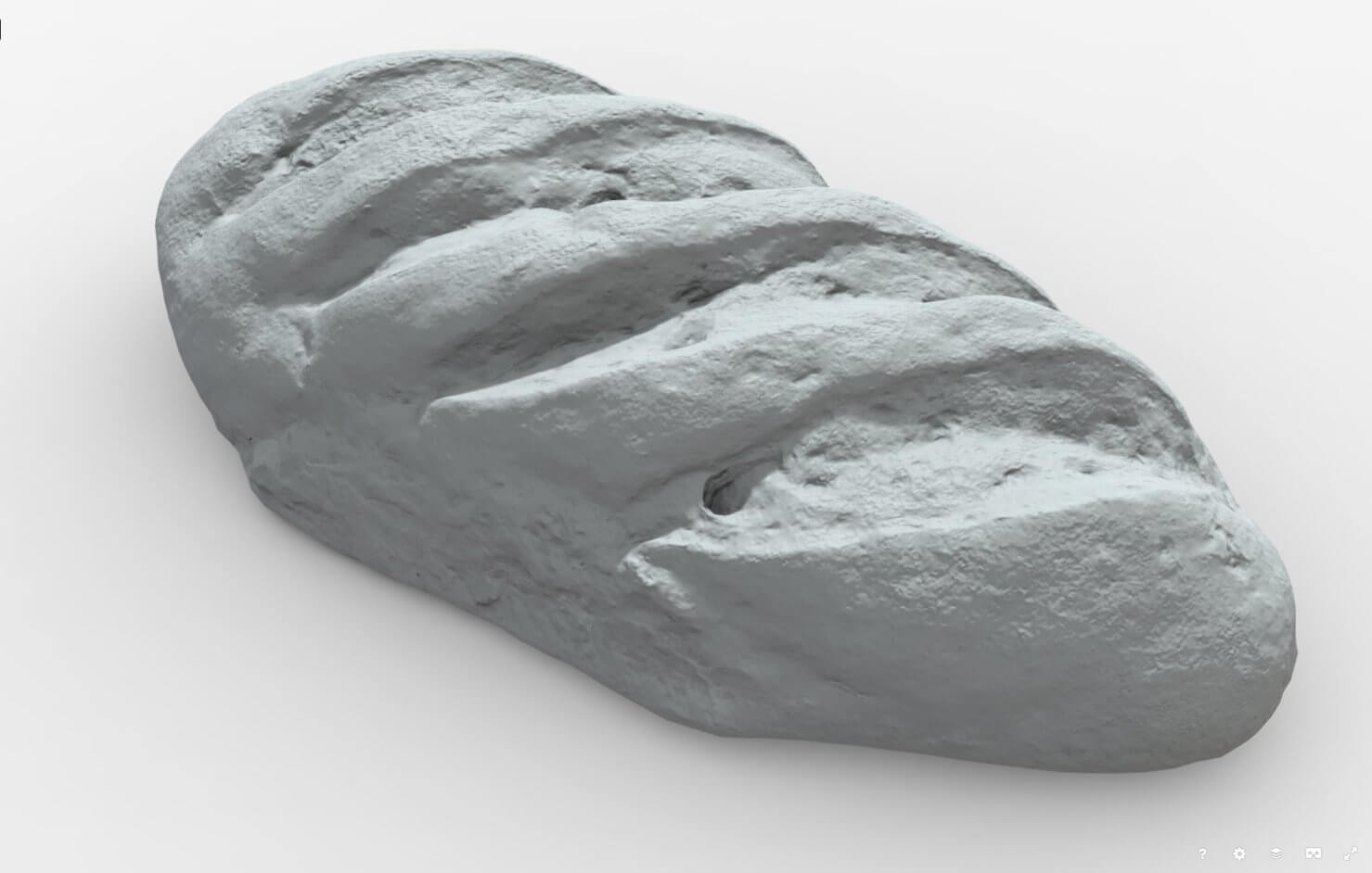 Bread Loaf - 3D Model by e_mod