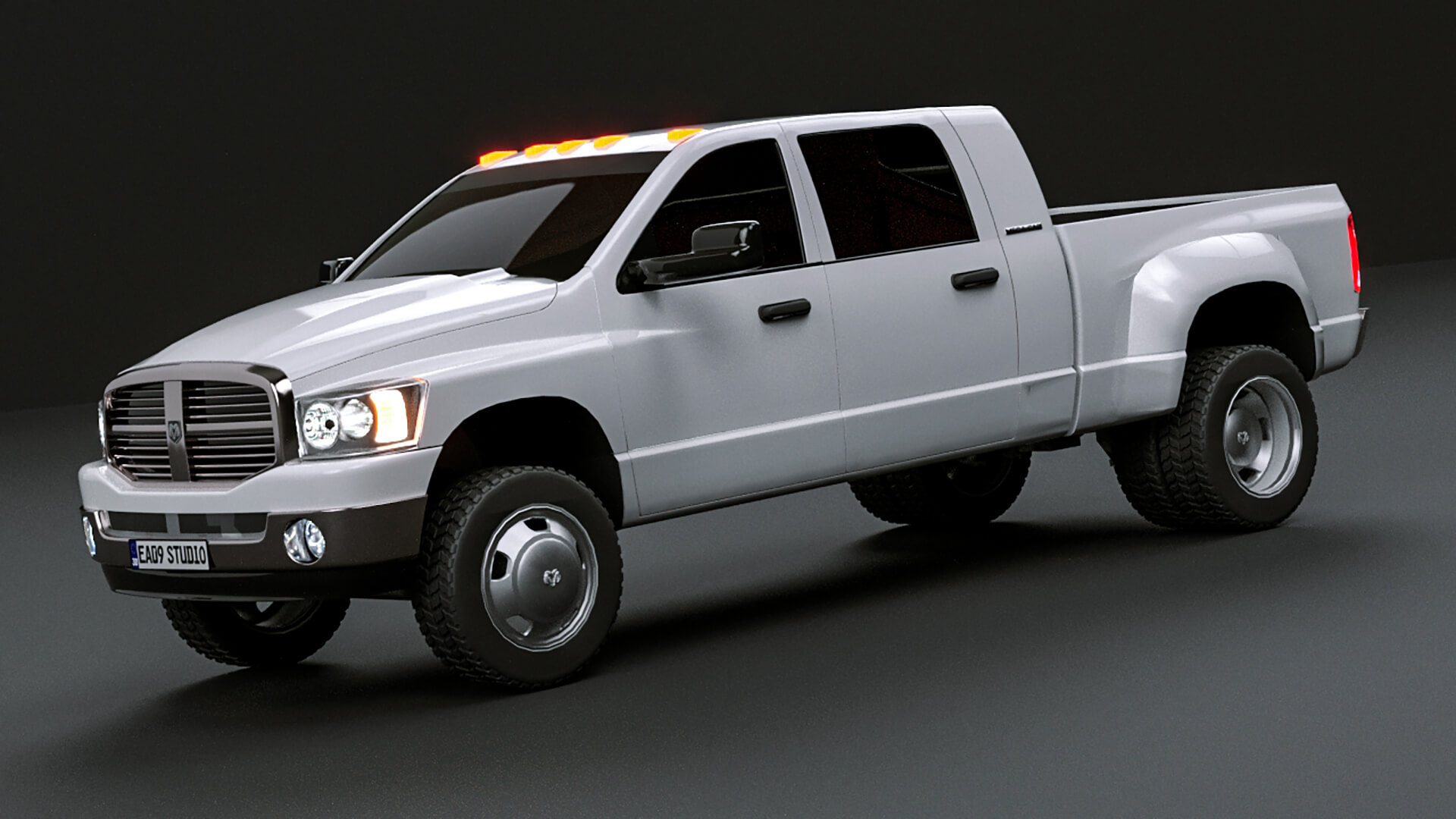 2005 Dodge Ram 3500 - 3D Model by EA09studio
