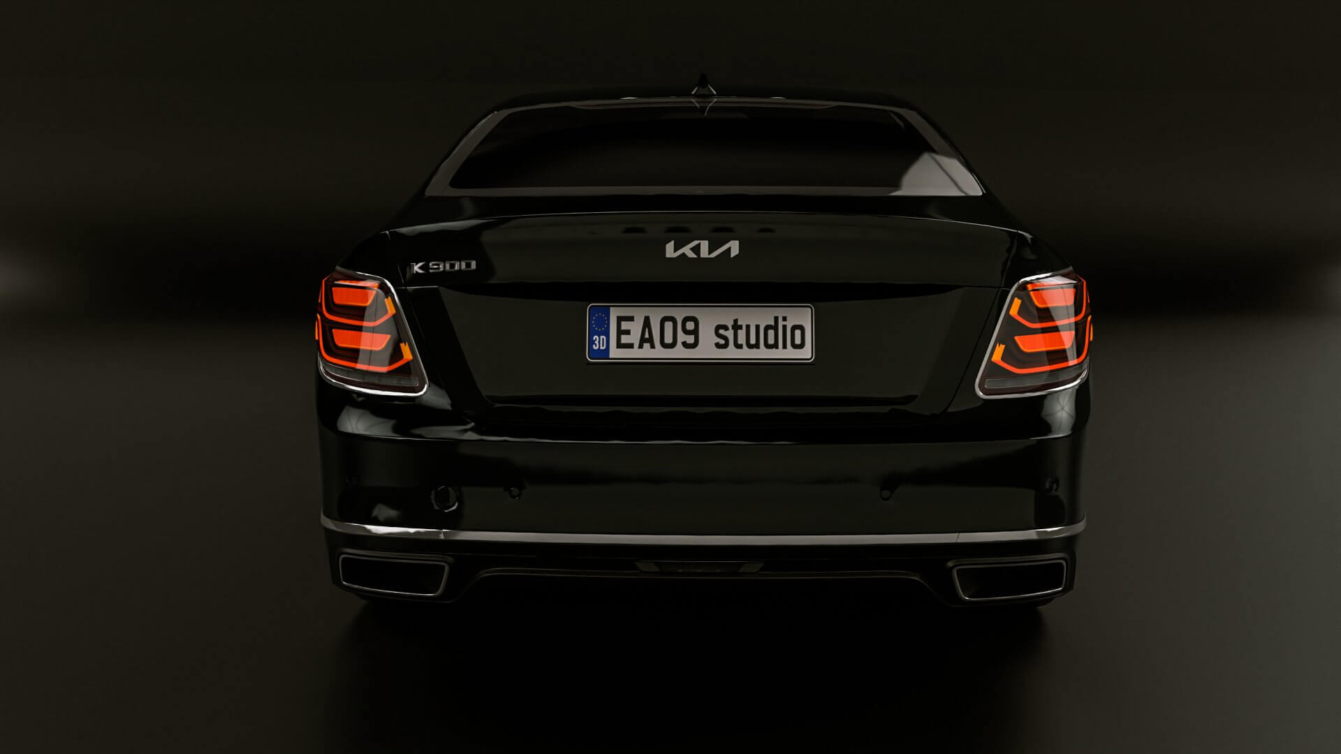 2020 Kia K900 - 3D Model by EA09studio