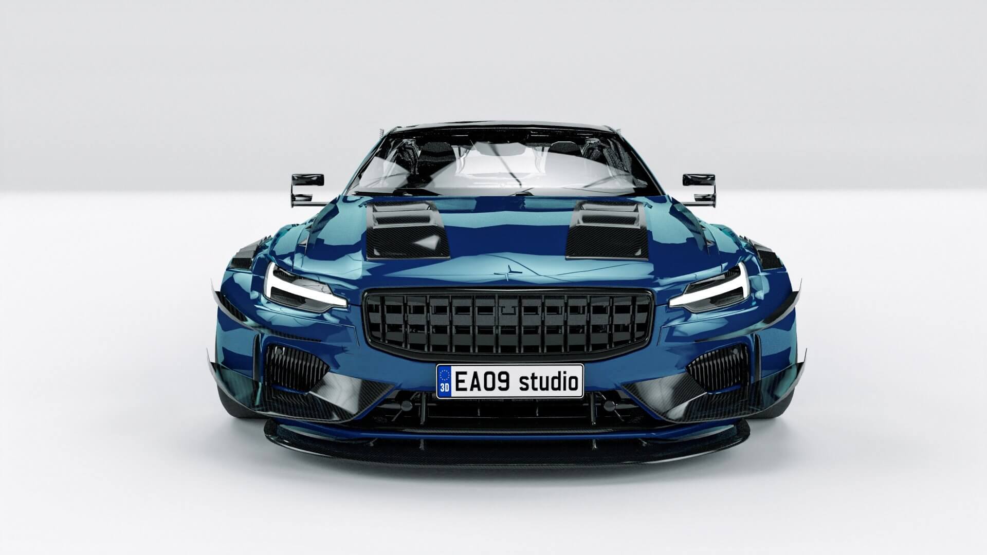 2021 Polestar 1 NFS - 3D Model by EA09studio