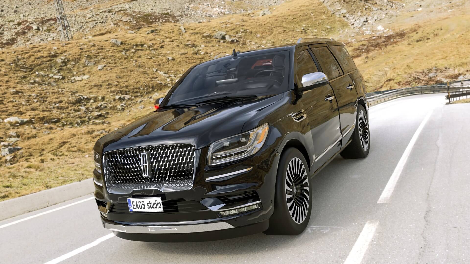 2021 Lincoln Navigator - 3D Model by EA09studio