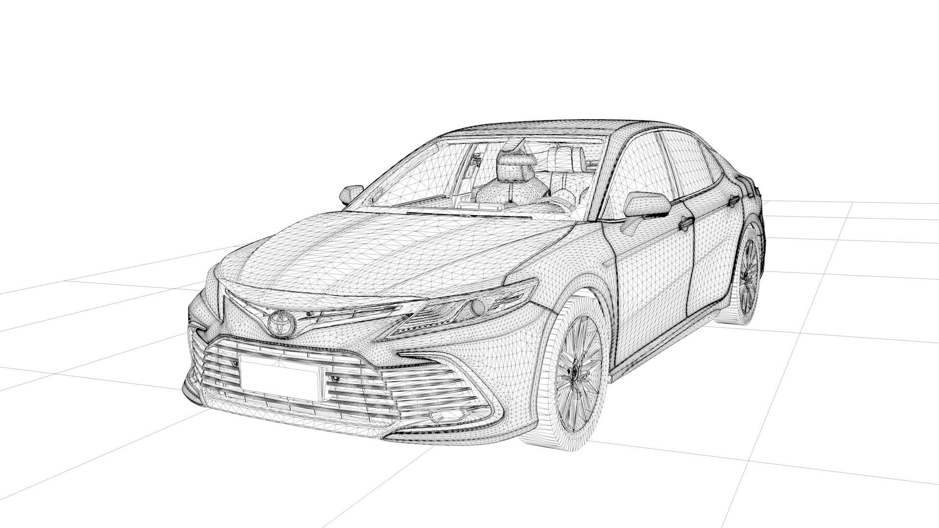 2021 Toyota Camry 2 5Q 3D Model By EA09studio 2021-toyota-camry-2-5q-3d-model-by-ea09studio