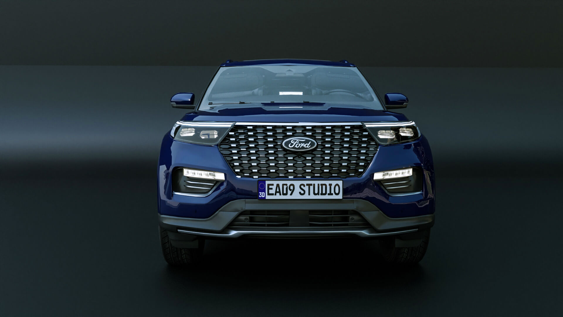 2022 Changan Ford Explorer - 3D Model by EA09studio