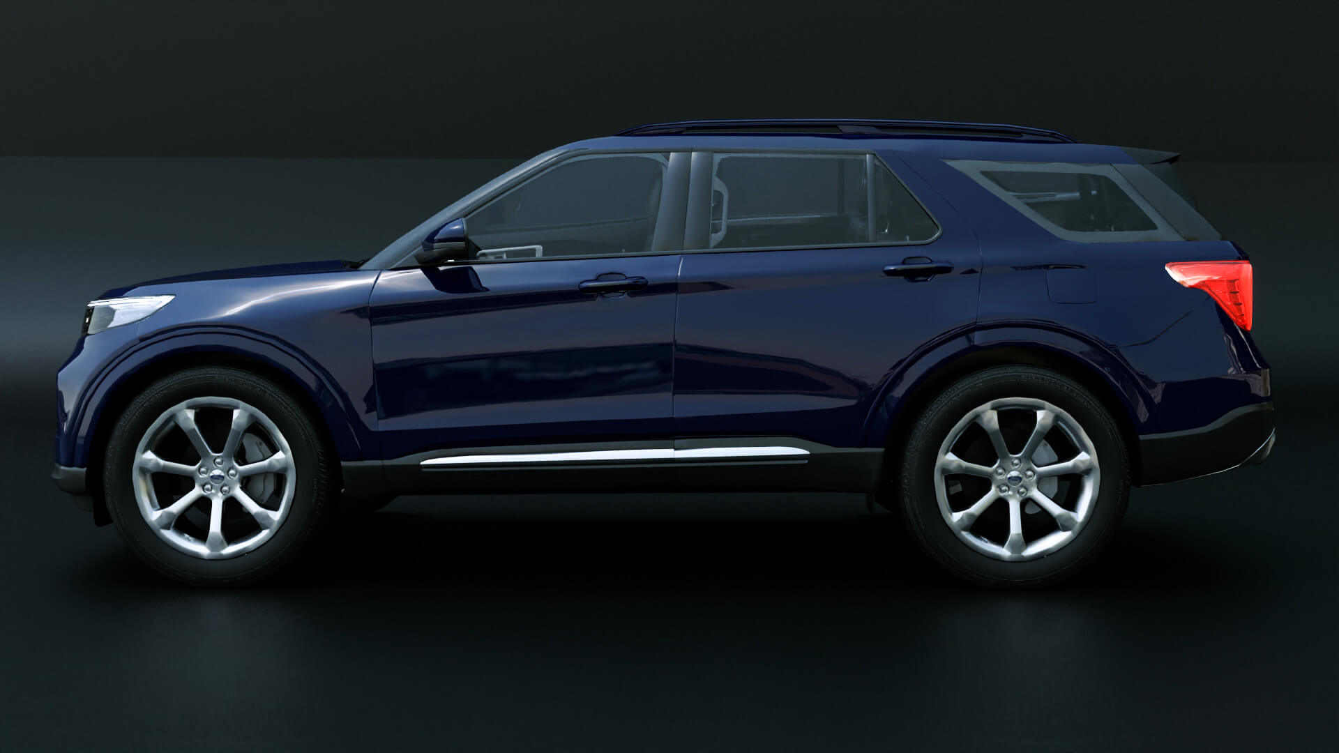 2022 Changan Ford Explorer - 3D Model by EA09studio