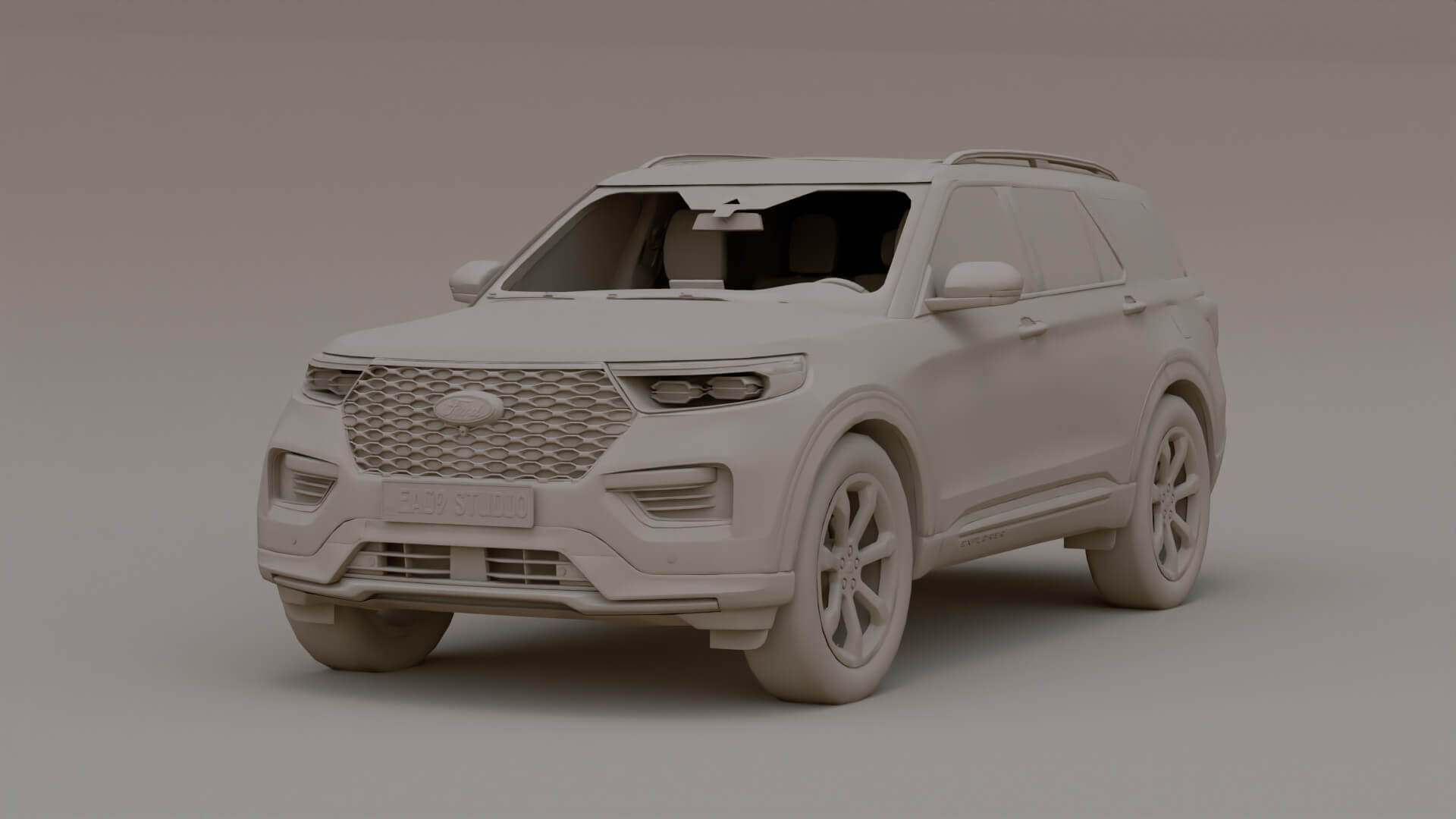 2022 Changan Ford Explorer - 3D Model by EA09studio