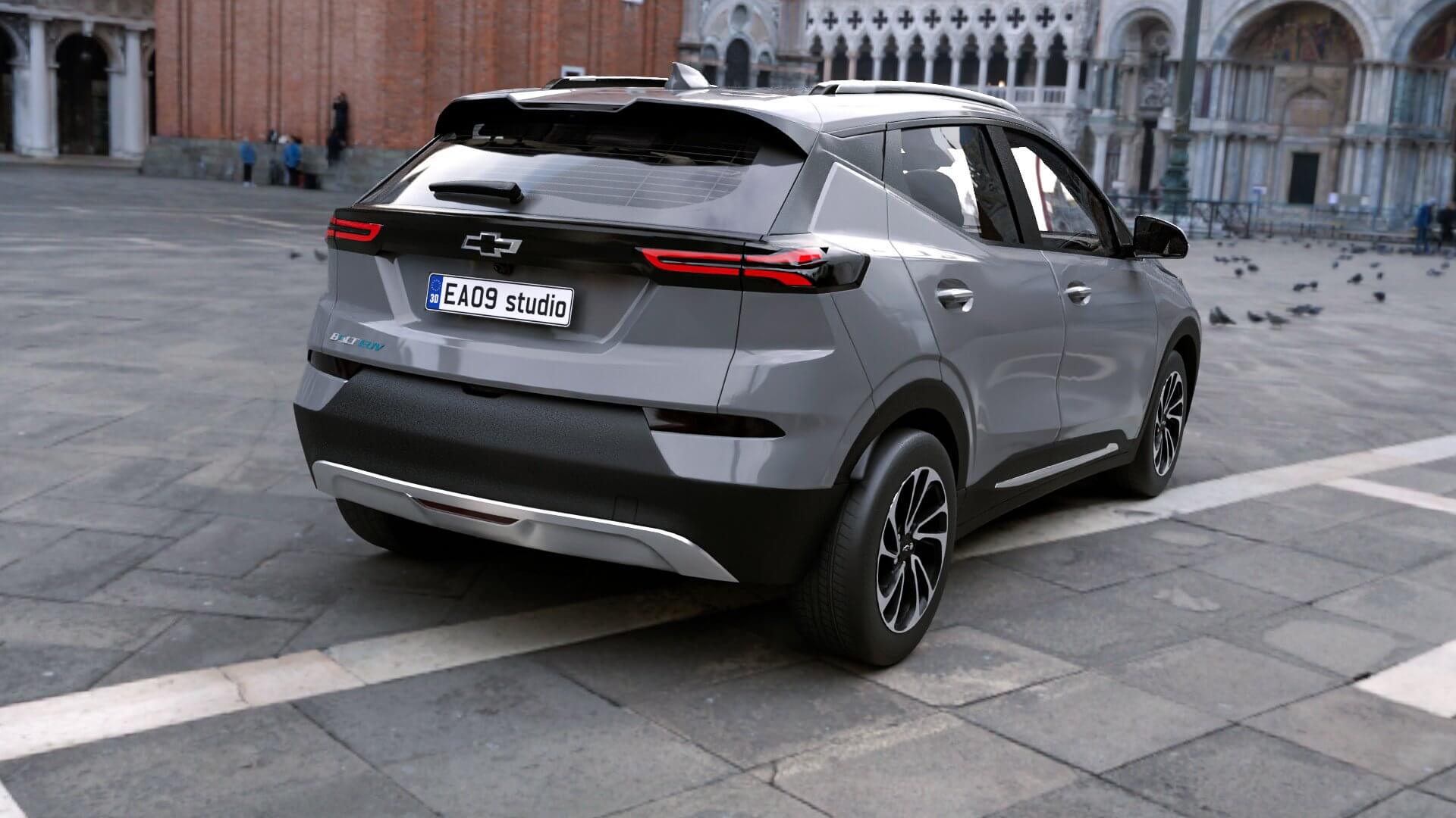 2022 Chevrolet Bolt EUV - 3D Model by EA09studio