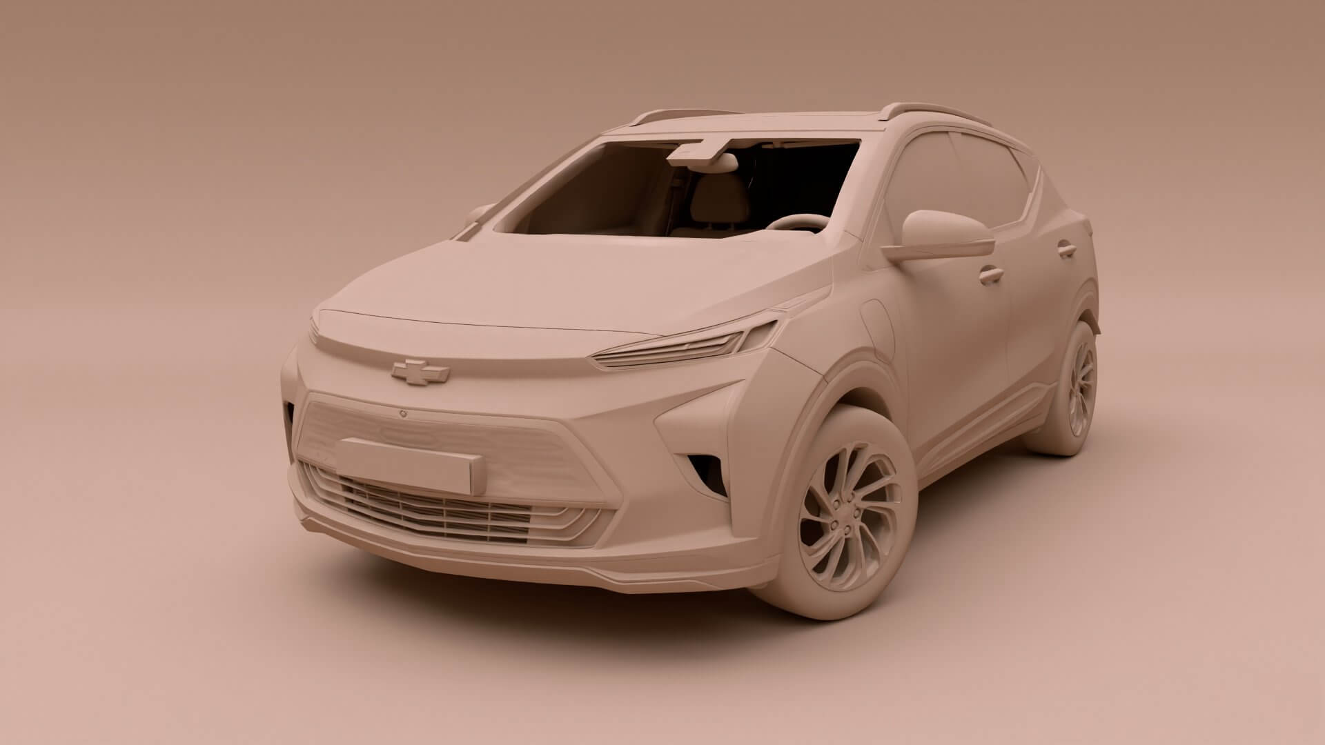 2022 Chevrolet Bolt EUV - 3D Model by EA09studio