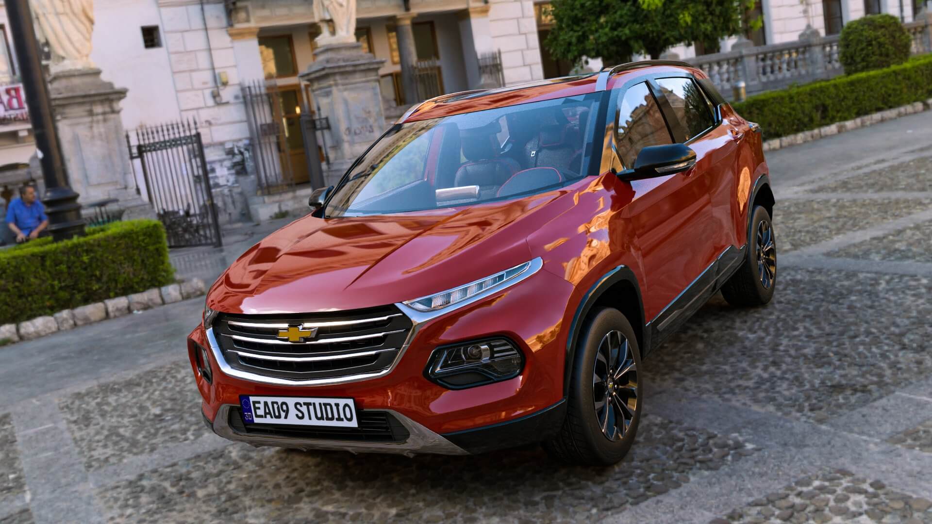 2022 Chevrolet Groove - 3D Model by EA09studio