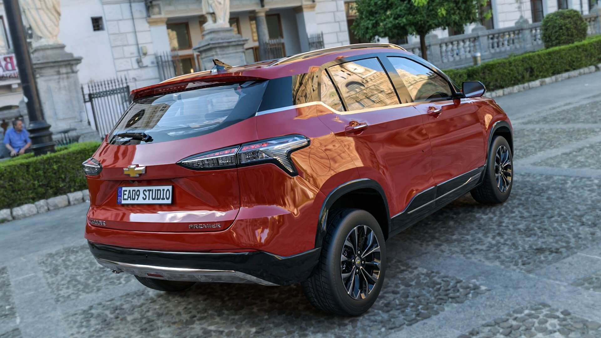 2022 Chevrolet Groove - 3D Model by EA09studio