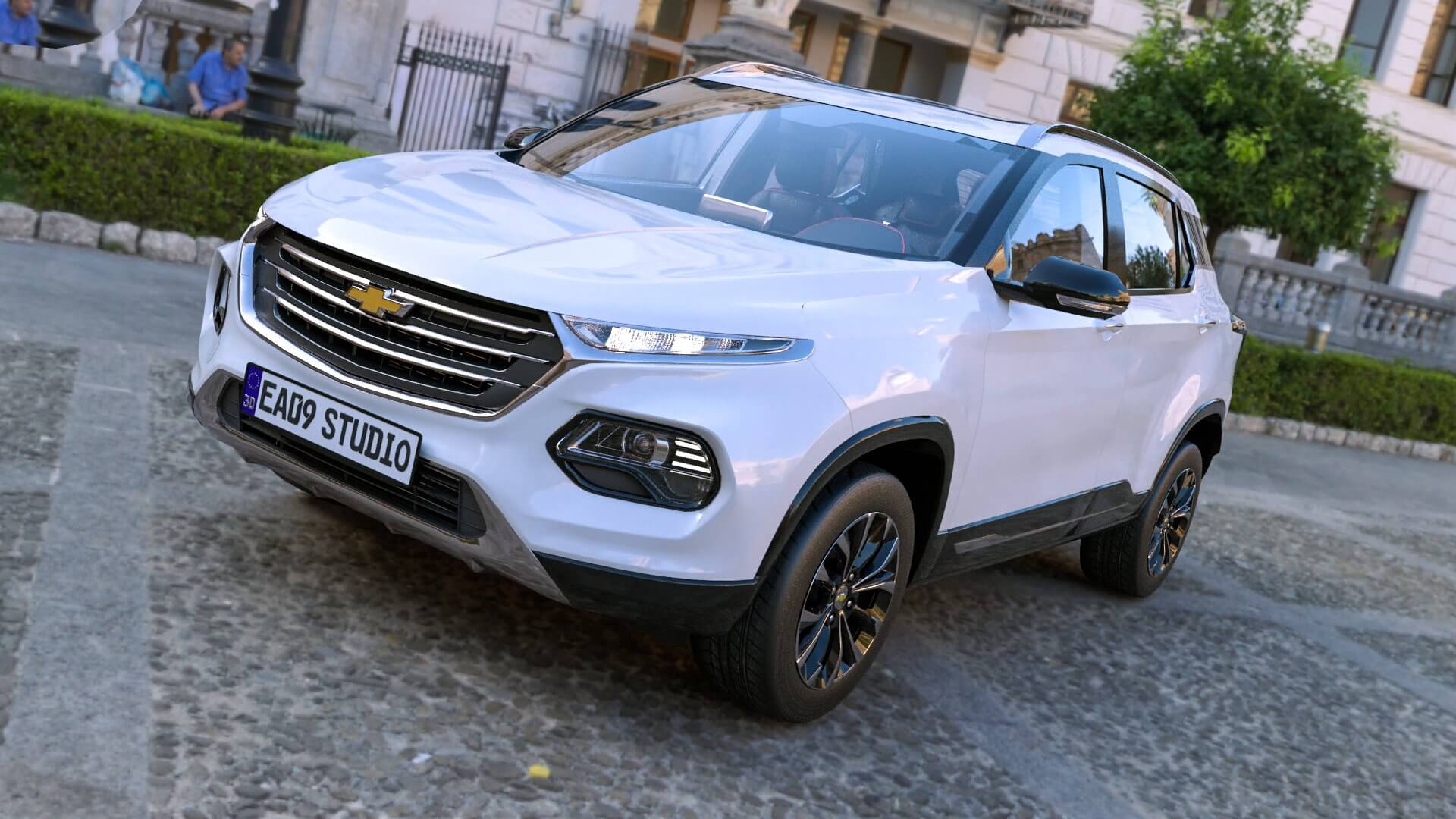 2022 Chevrolet Groove - 3D Model by EA09studio