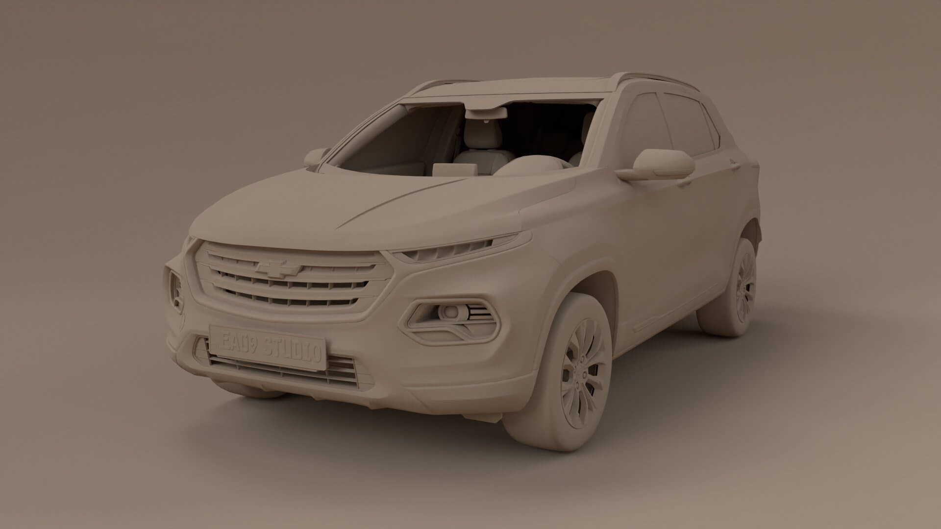 2022 Chevrolet Groove - 3D Model by EA09studio