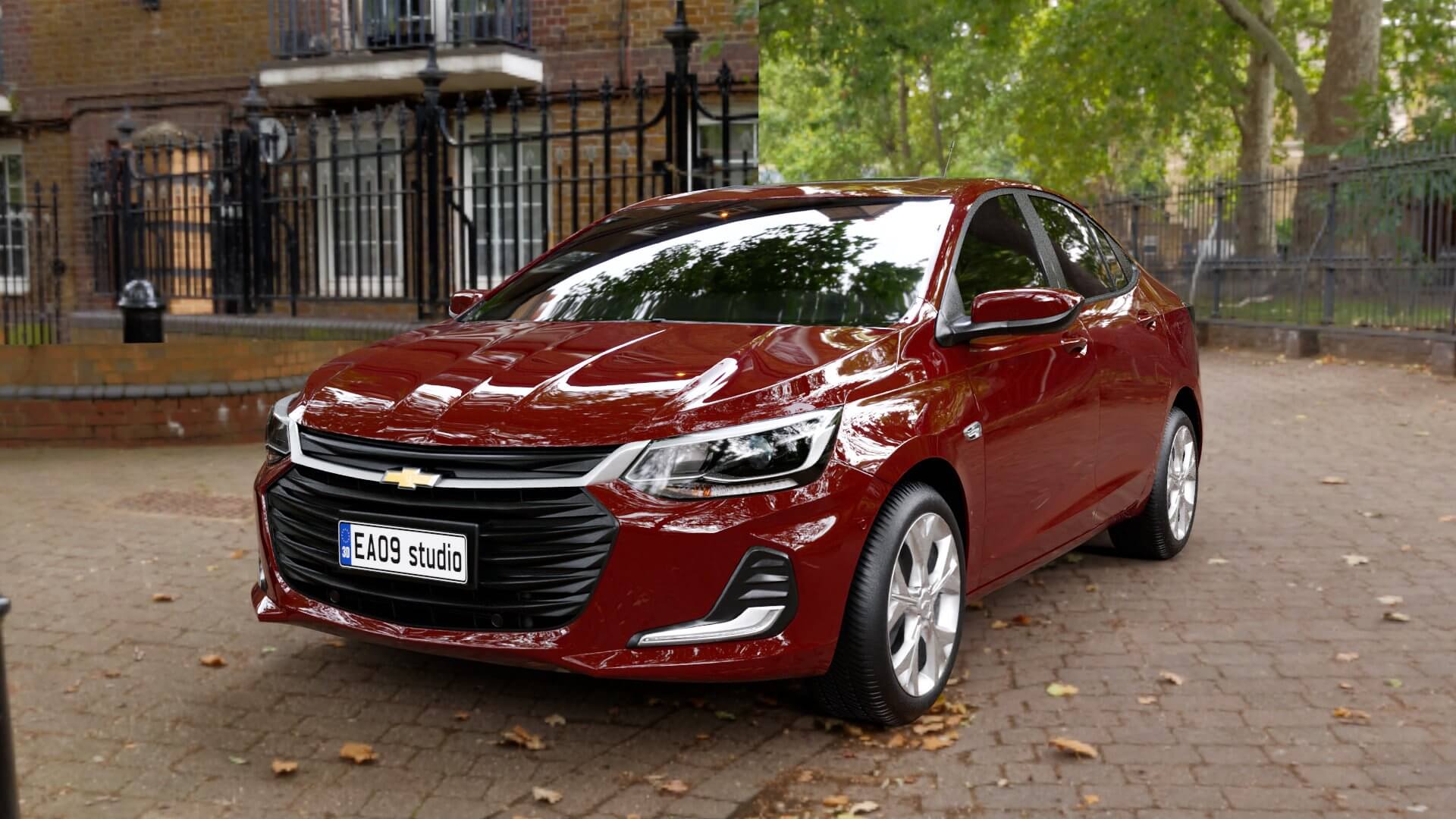 2022 Chevrolet Onix Turbo Premier - 3D Model by EA09studio