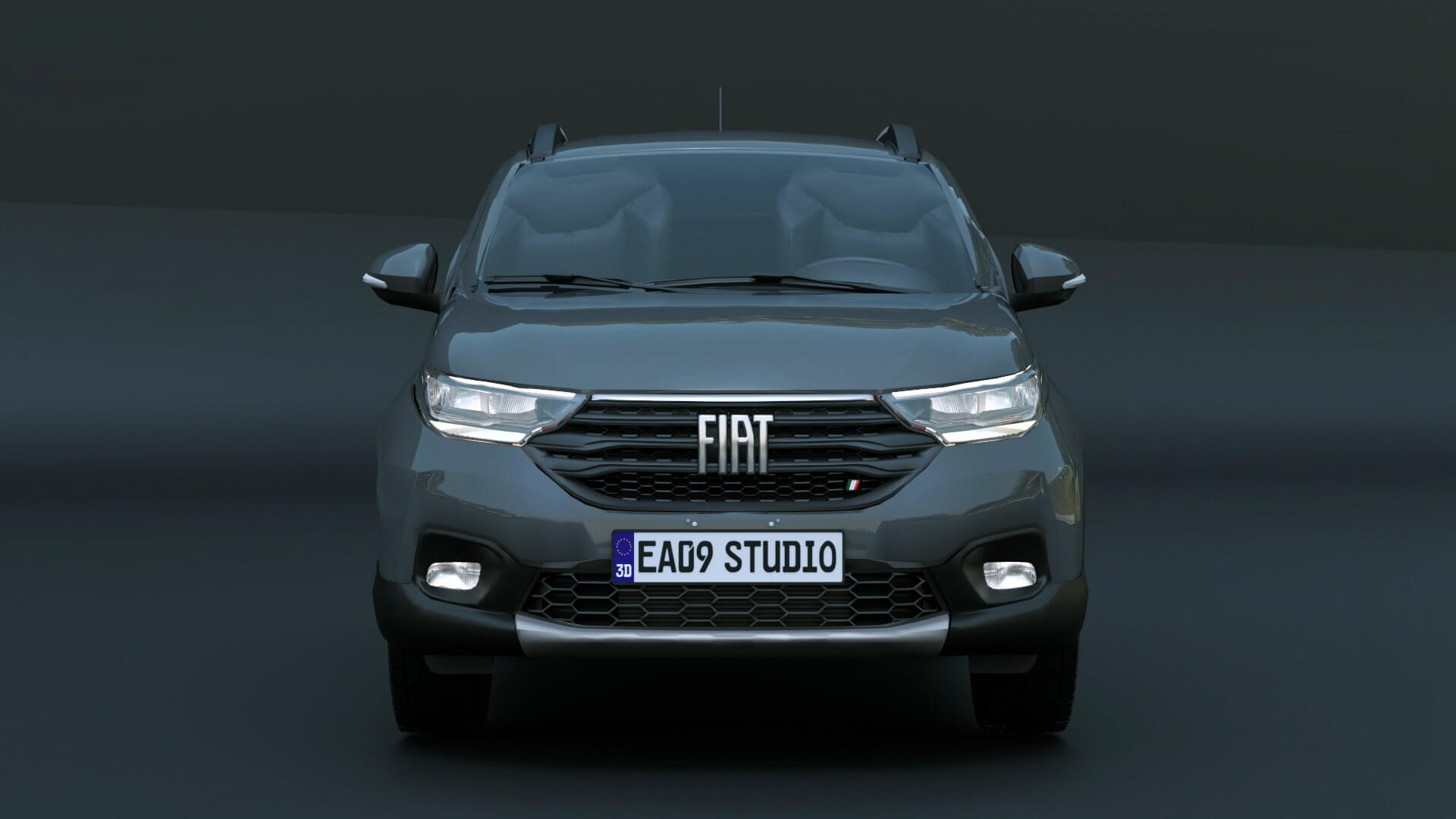 2022 Fiat Strada - 3D Model by EA09studio