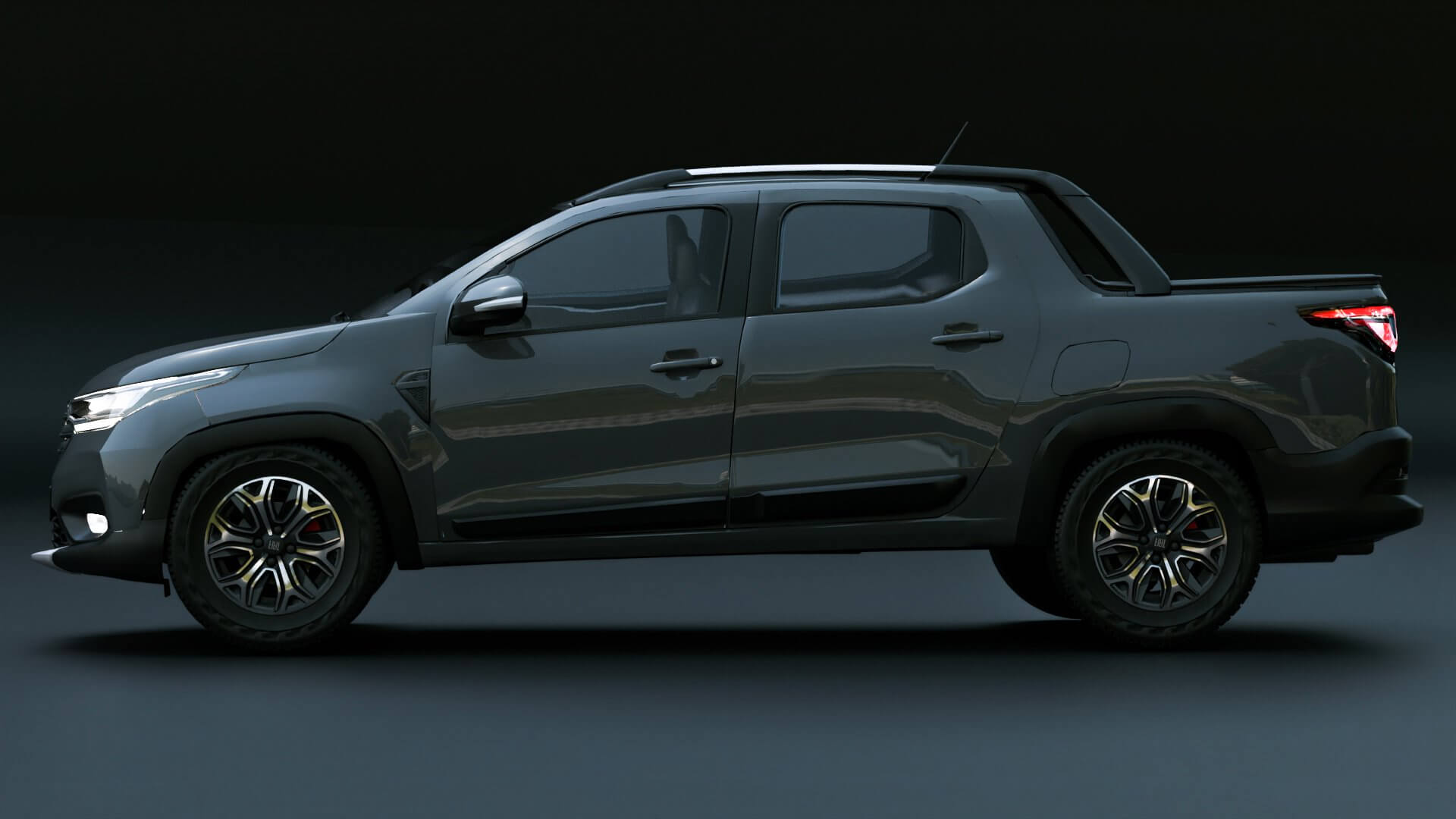 2022 Fiat Strada - 3D Model by EA09studio