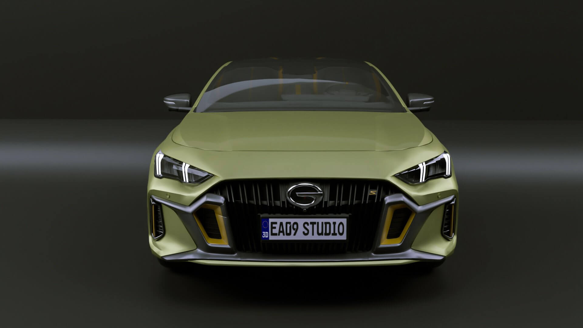 2022 GAC Trumpchi EMPOW - 3D Model by EA09studio