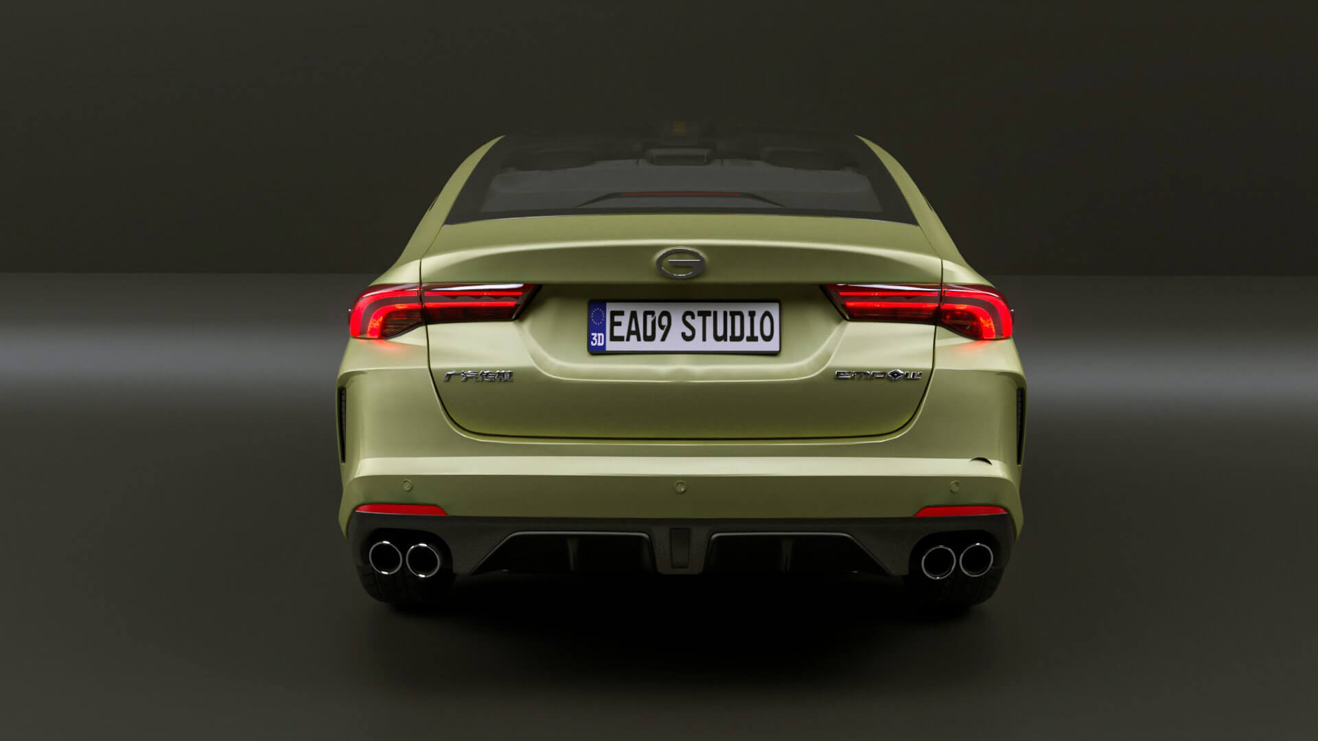 2022 GAC Trumpchi EMPOW - 3D Model by EA09studio