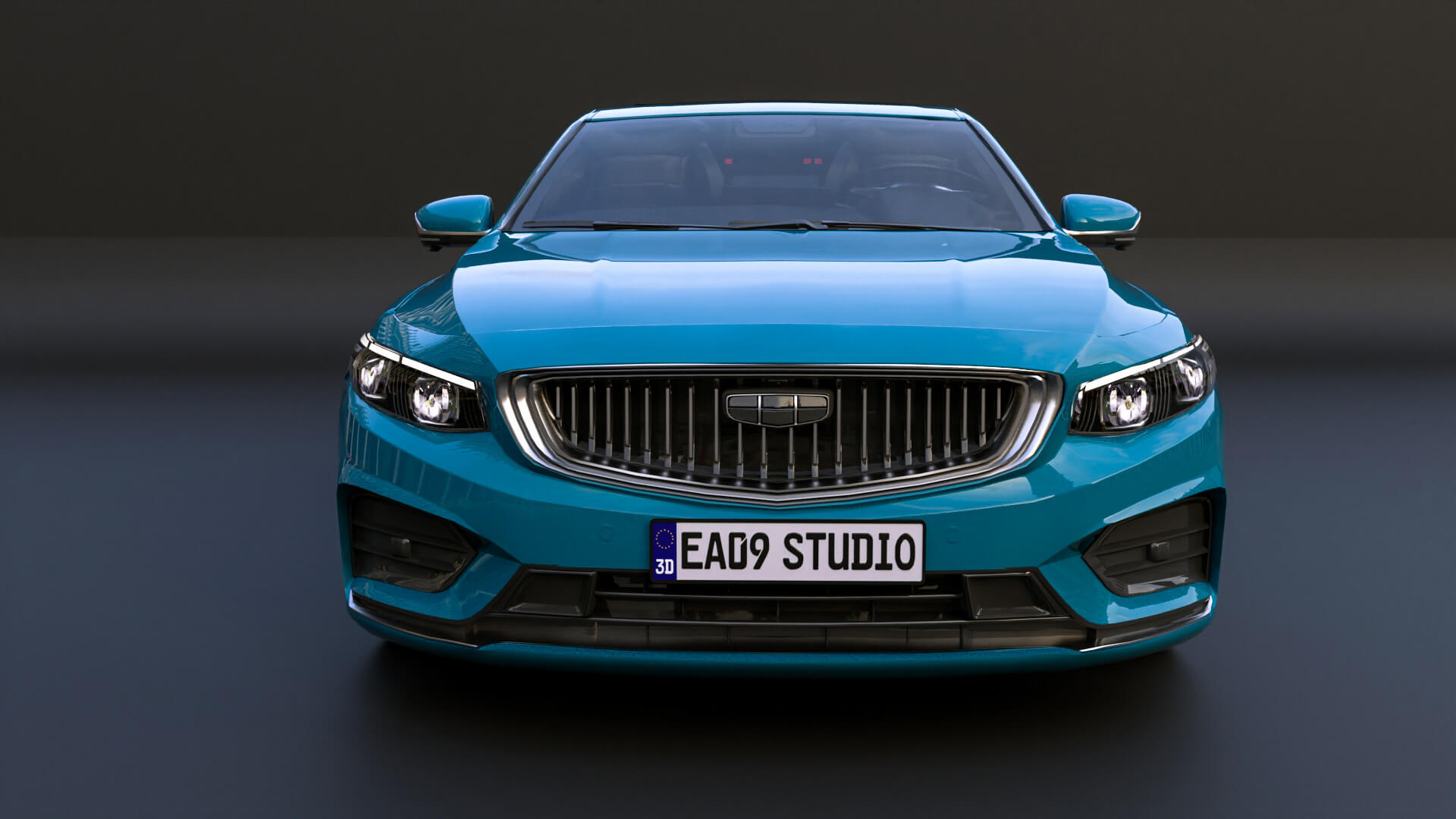 2022 Geely Preface - 3D Model by EA09studio