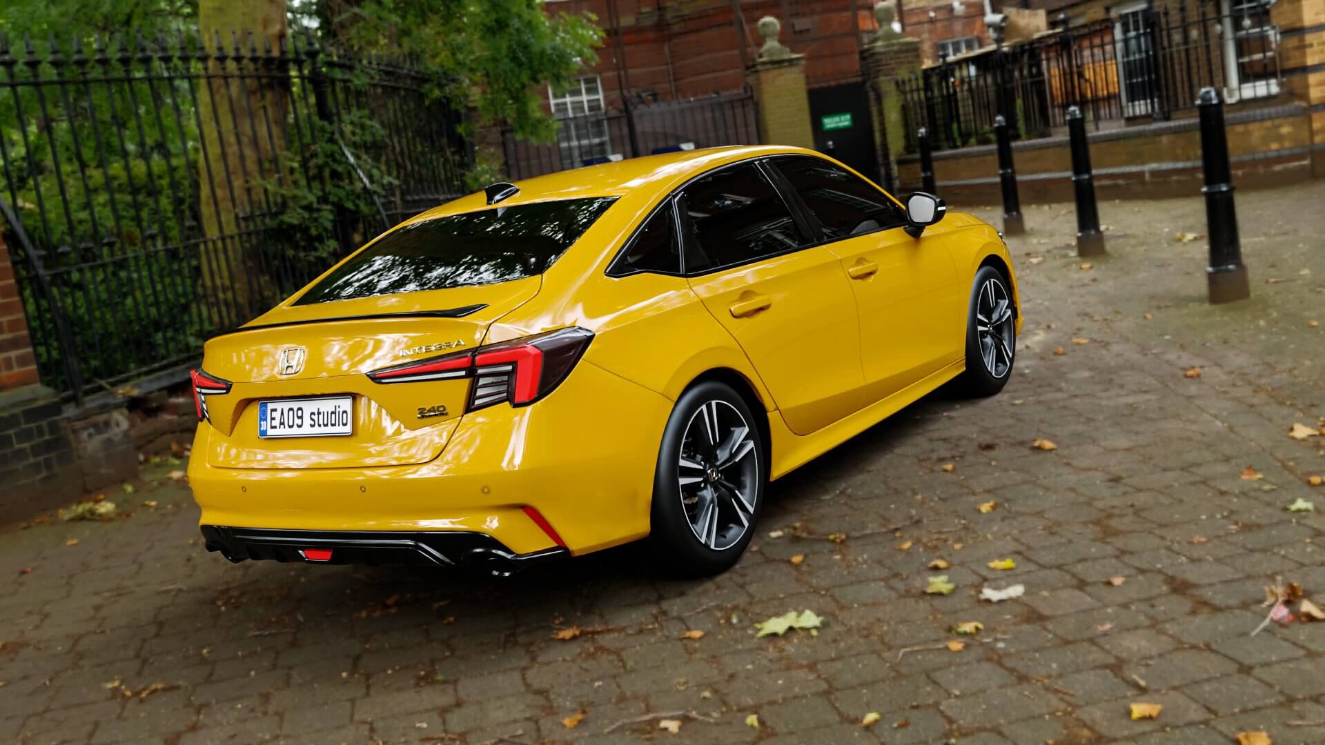 2022 Honda Integra - 3D Model by EA09studio