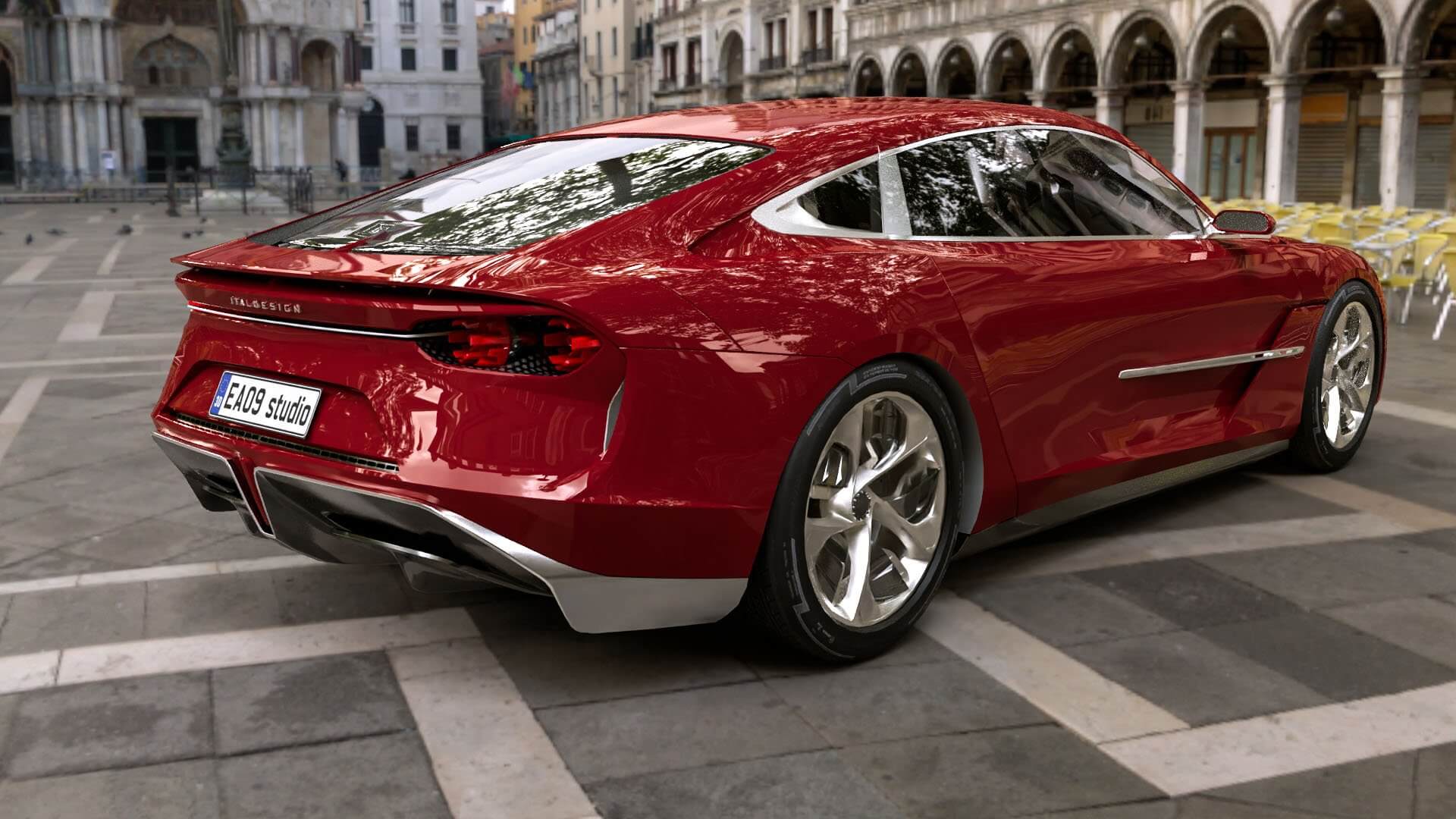 2022 Italdesign DaVinci - 3D Model by EA09studio