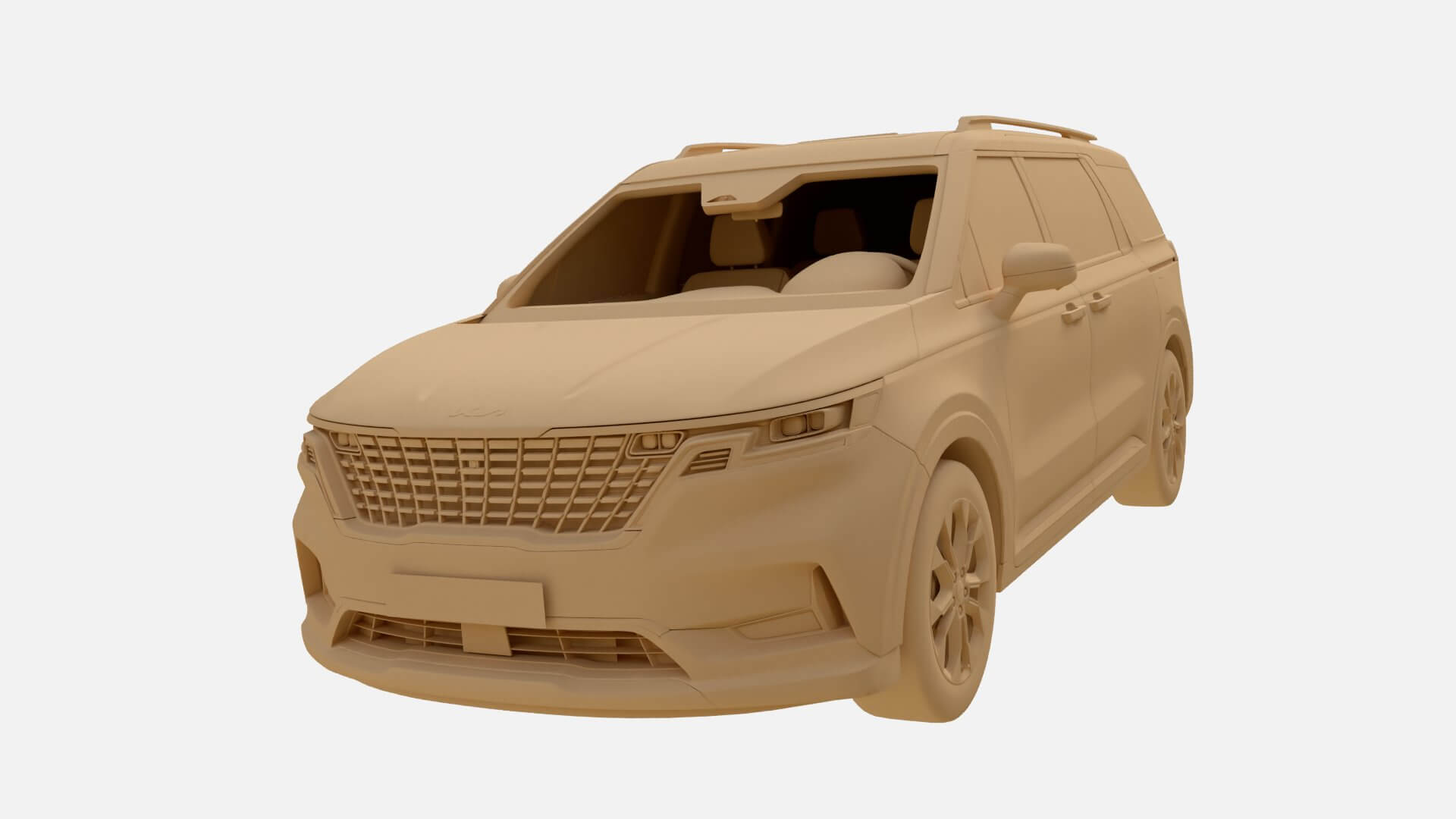 2022 Kia Carnival - 3D Model by EA09studio