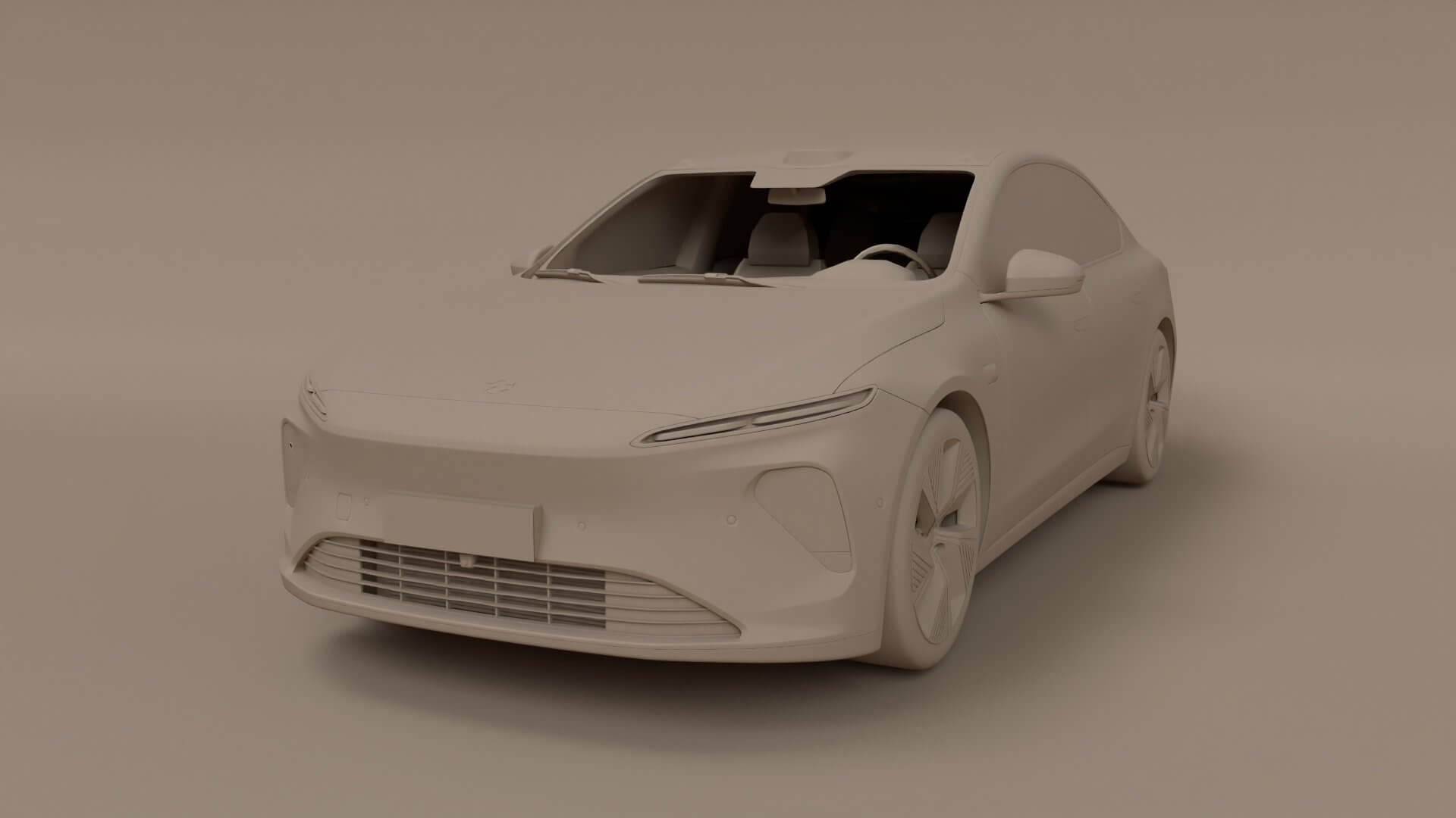 2022 Nio Et7 - 3D Model by EA09studio