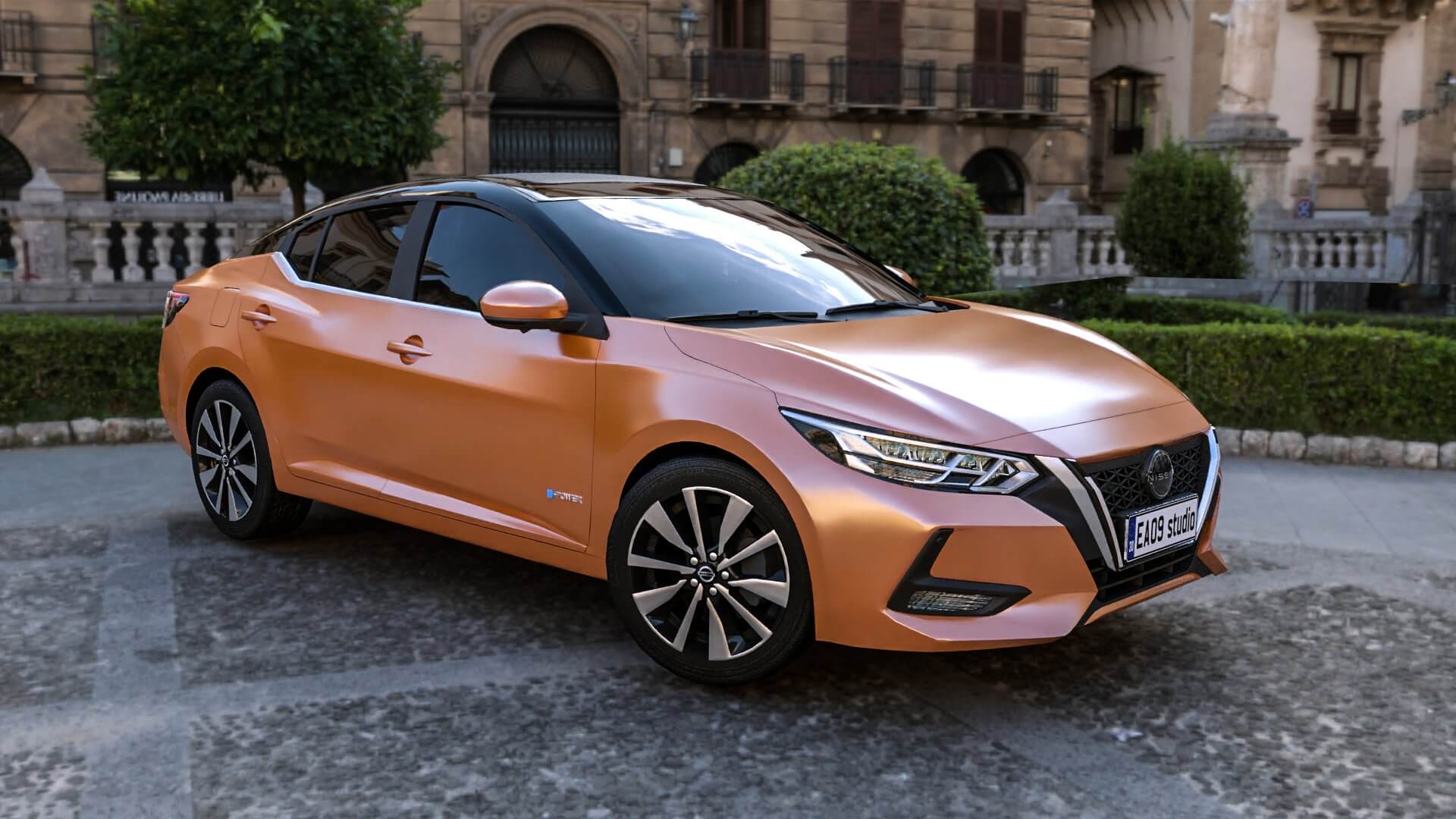 2022 Nissan Sylphy E-Power V2 3D Model by EA09studio