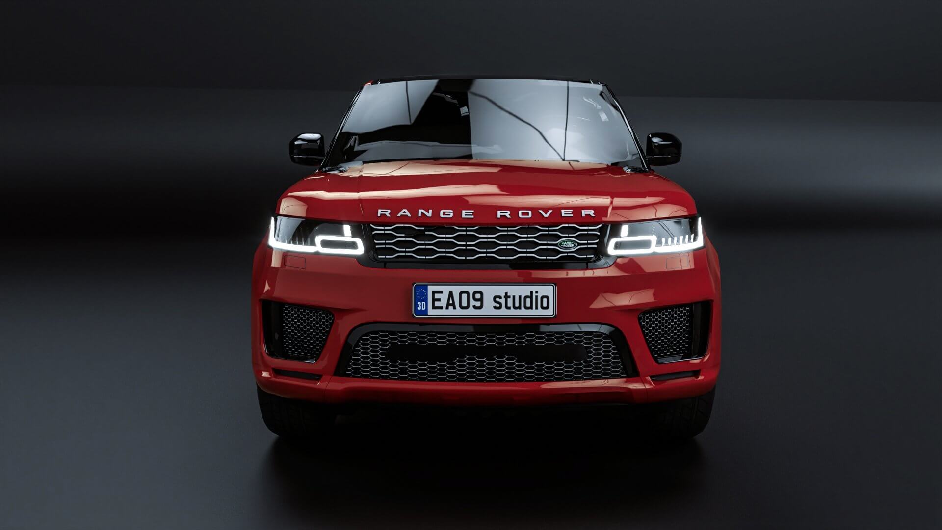 Range Rover Sport 2022 Red Wallpaper