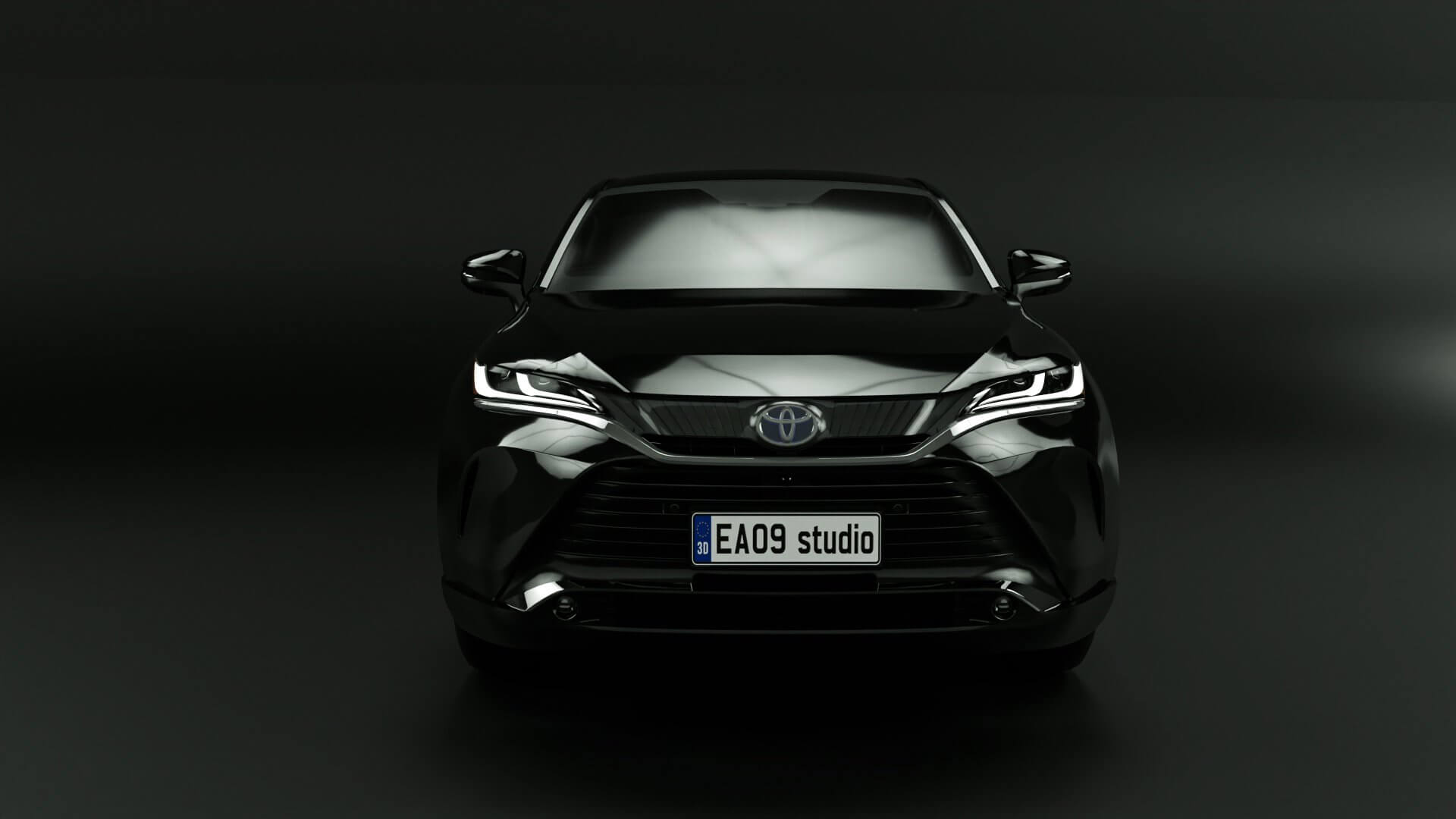 2022 Toyota Harrier - 3D Model by EA09studio