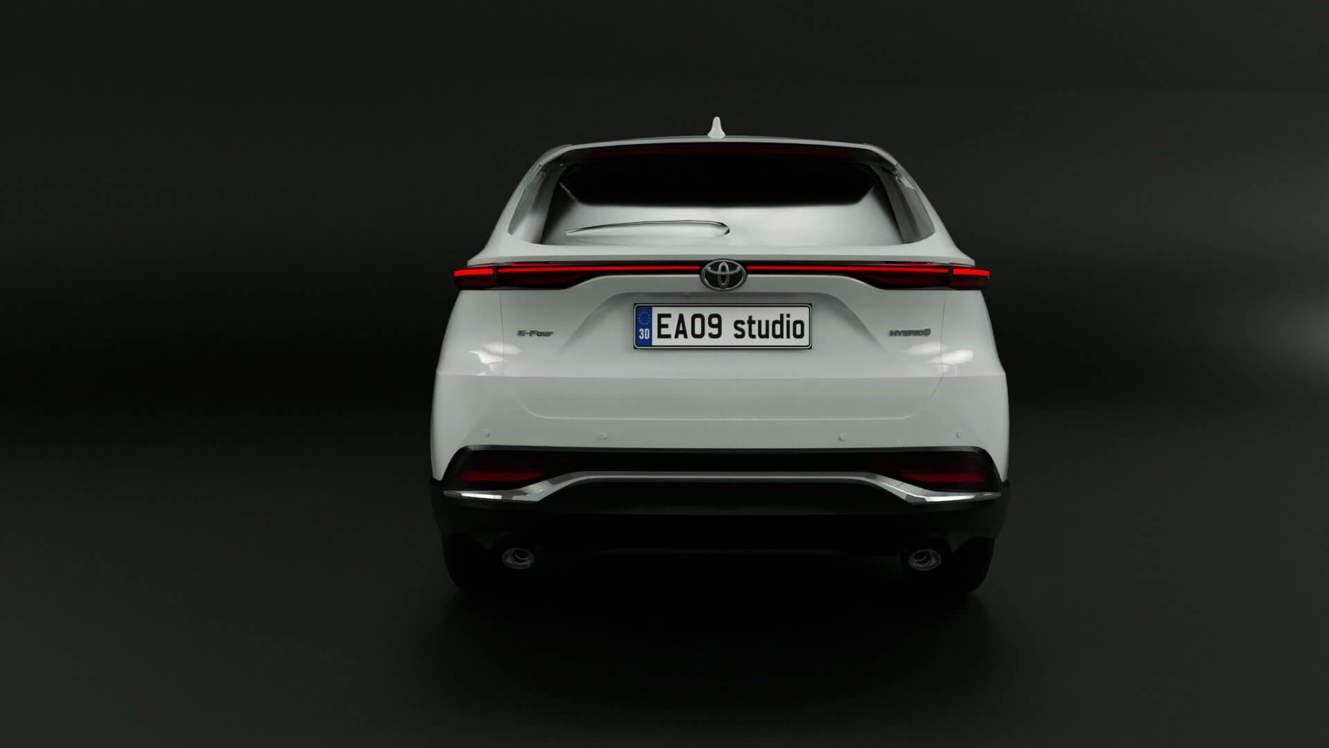 2022 Toyota Harrier - 3D Model by EA09studio