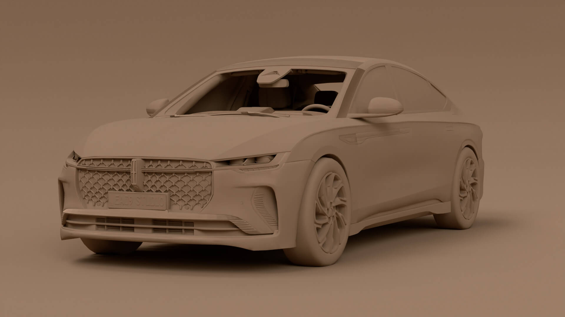 2023 Lincoln Zephyr - 3D Model by EA09studio