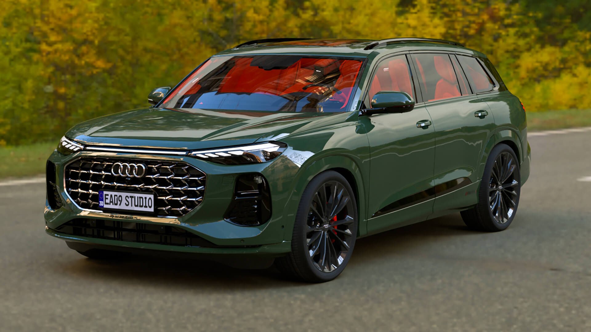 2024 Audi Q6 - 3D Model by EA09studio