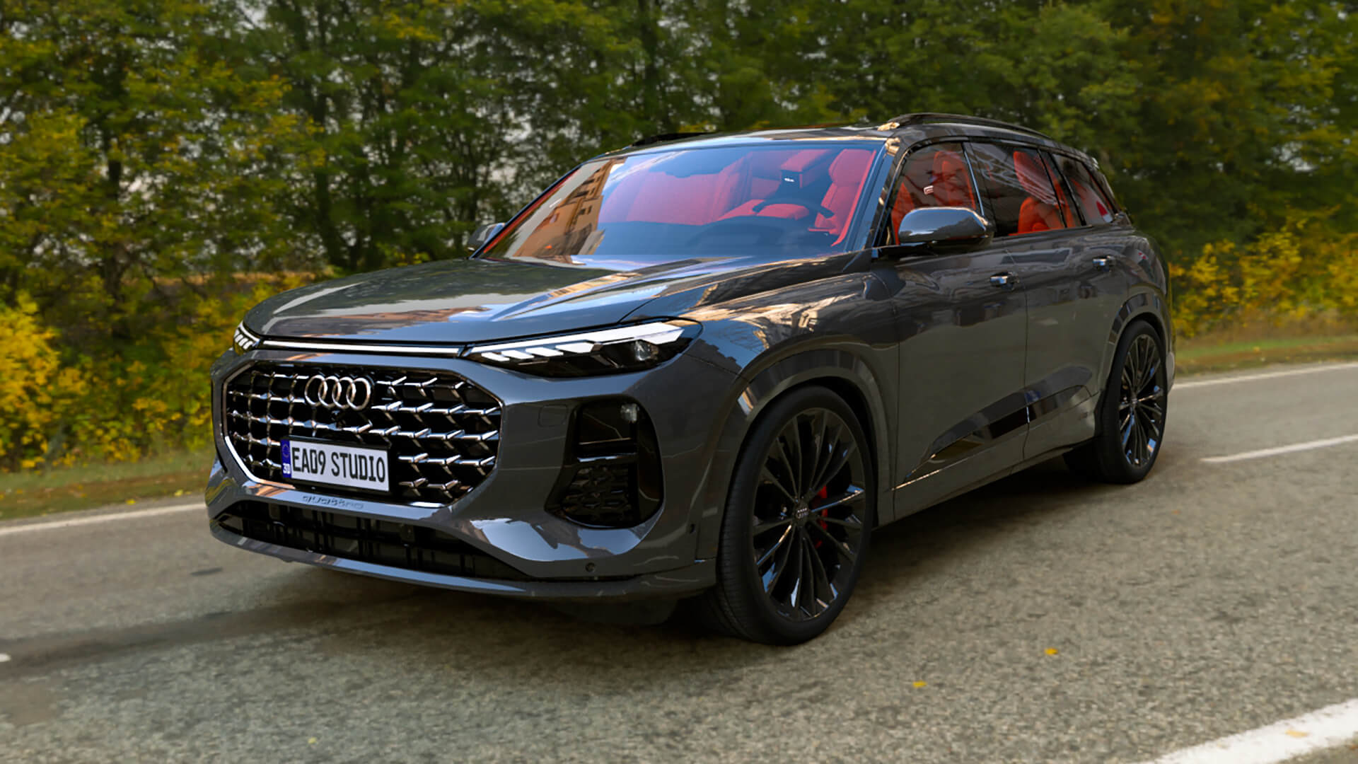 2024 Audi Q6 - 3D Model by EA09studio