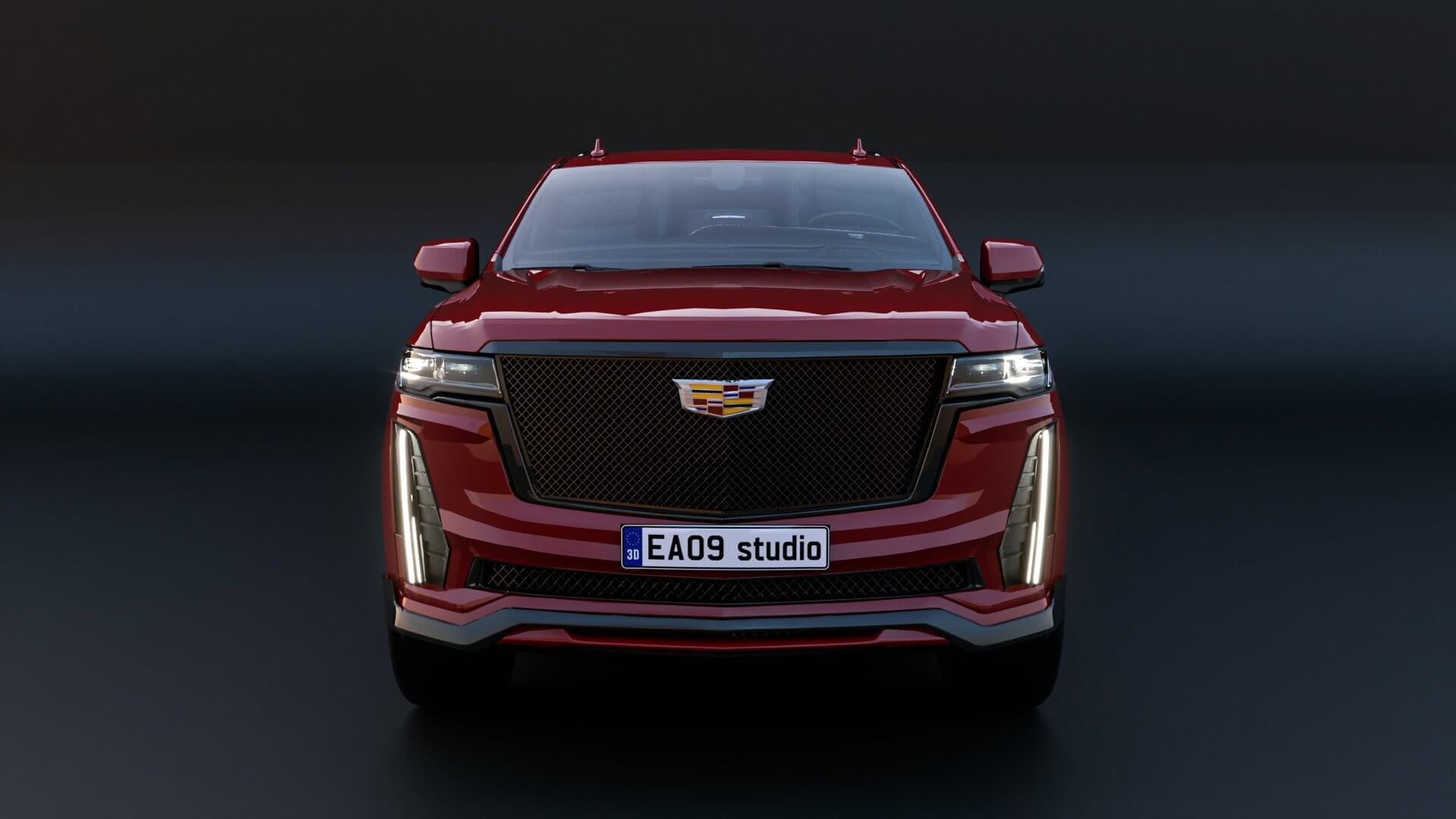 2023 Cadillac Escalade V-Series 3D Model by EA09studio